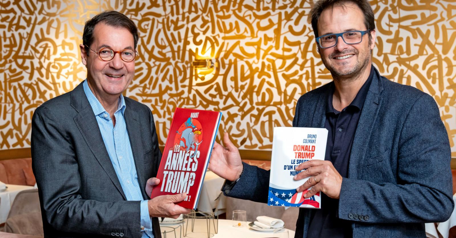 Interview croisée: Bruno Colmant et Nicolas Vadot se lâchent sur Trump