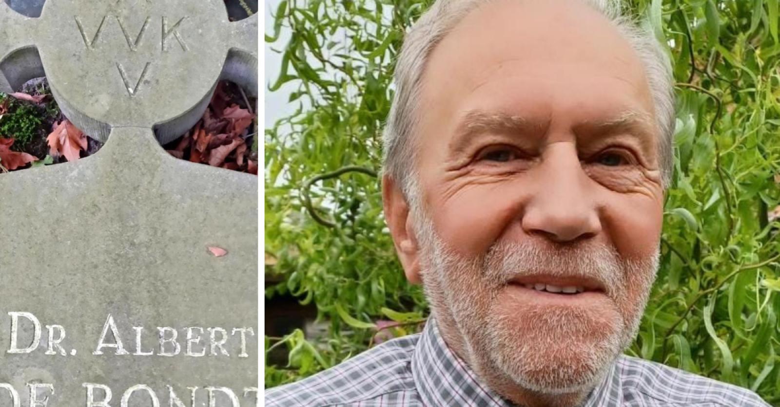 Graf van Vlaams-Nationalist geschonden op de Blauwe Toren: “Papa krijgt ...