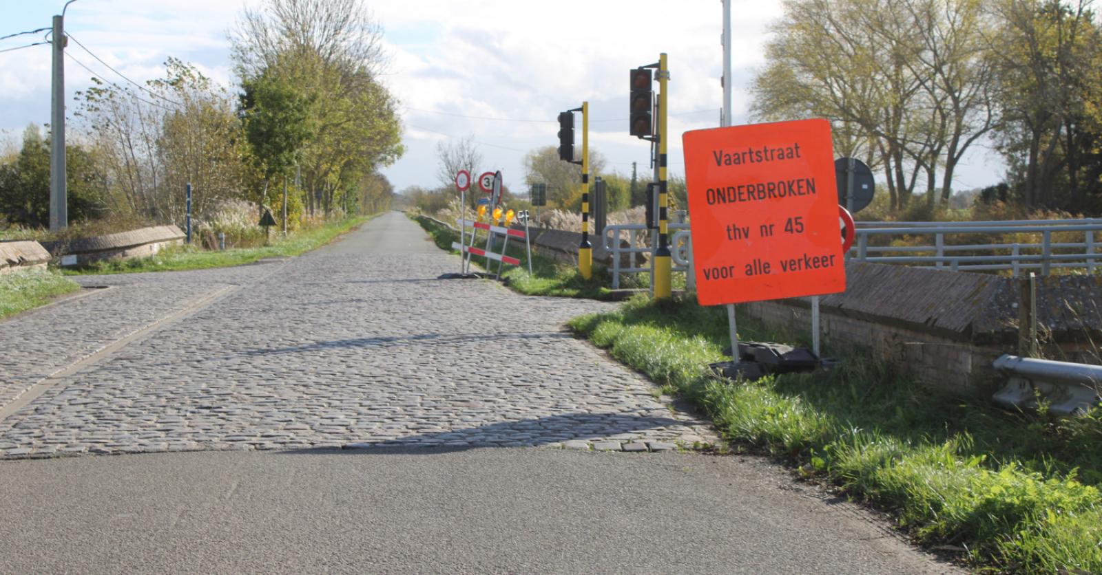 Herstelling sifon mislukt, maar Vaartstraat gaat begin volgende week ...