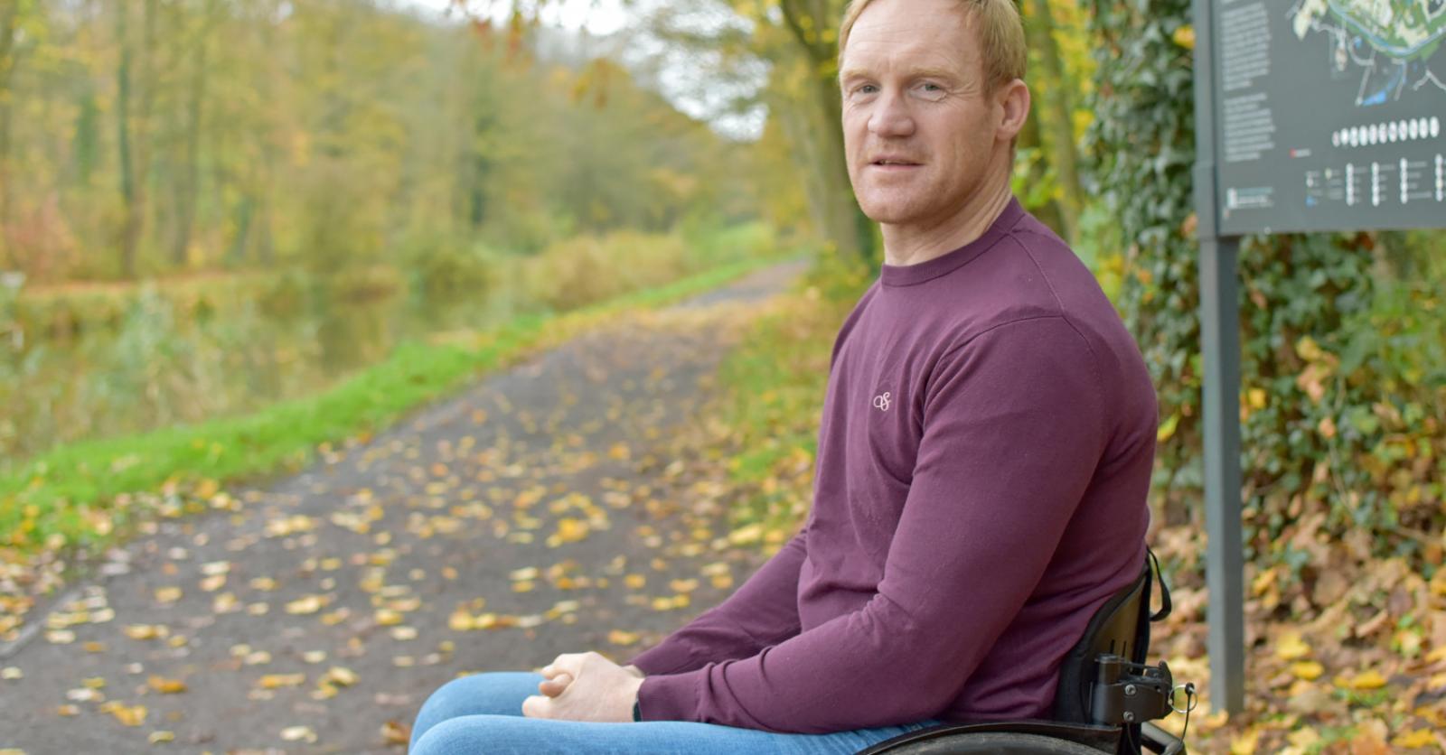 Handbiker Marvin Odent is thuis in Ieper: “Ik wil graag het Belgisch ...