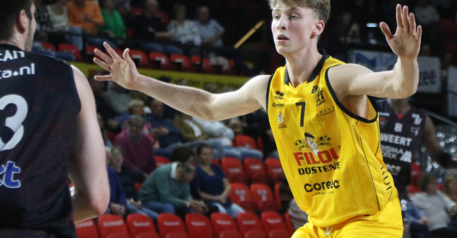 Filou Oostende leent Daan Pieters aan Okapi Aalst uit - KW.be