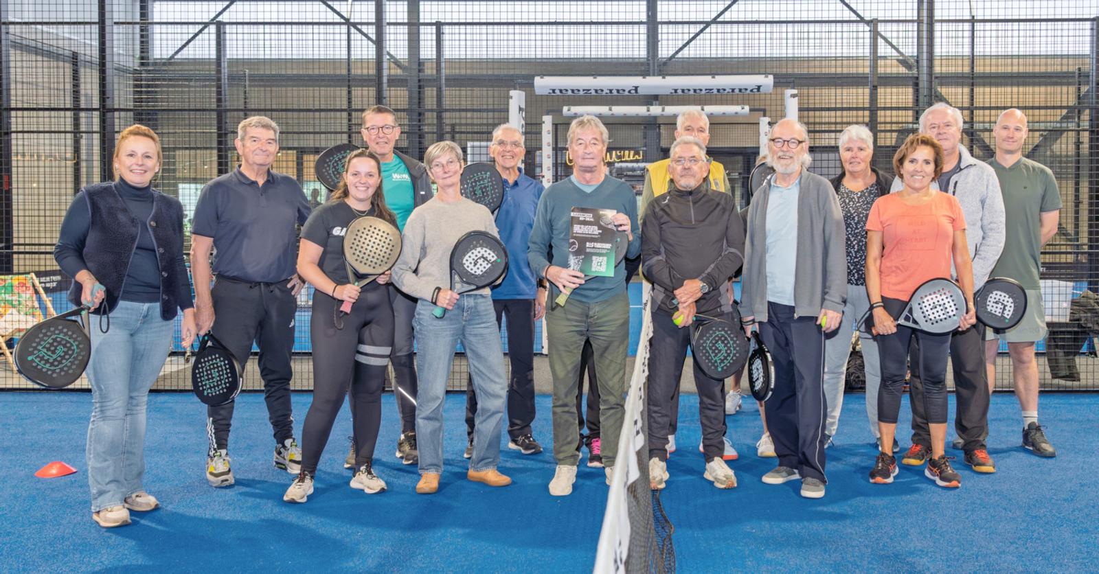 Initiatie padel in Garrincha tijdens allereerste Ouderenweek in ...