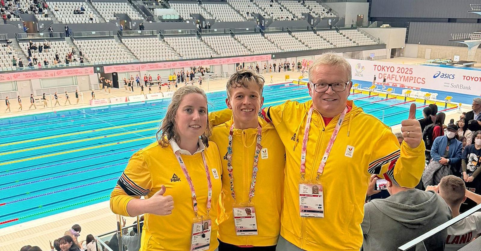 Leendert Desmet maakt indrukwekkend debuut op Deaflympics: “En er is ...