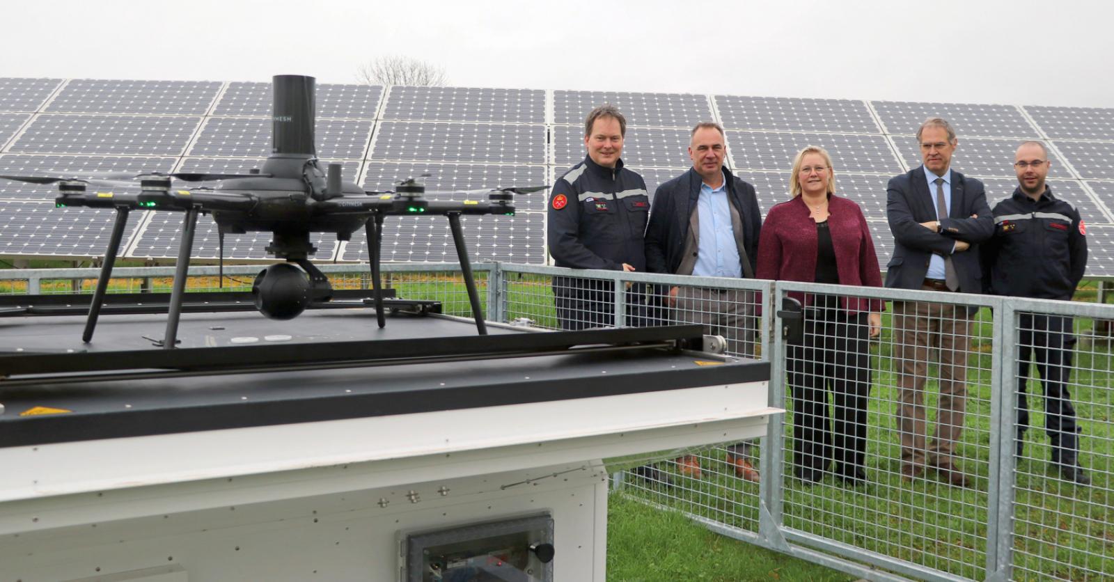 Brandweer Fluvia neemt vijfde drone in gebruik op Imog-site: “Drones ...