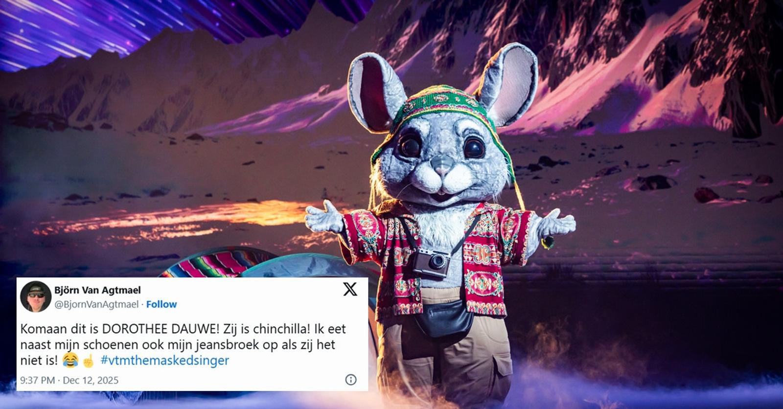 The Masked Singer Tweets | De beste tweets over aflevering 9