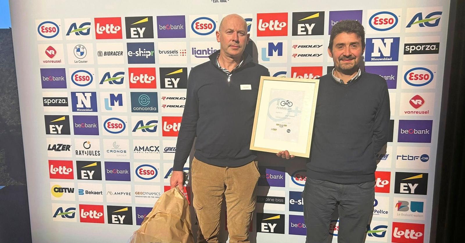 Geert Geeraert (Sasspurters) wint ‘Femmeuze Award’: “Grote plannen met ...