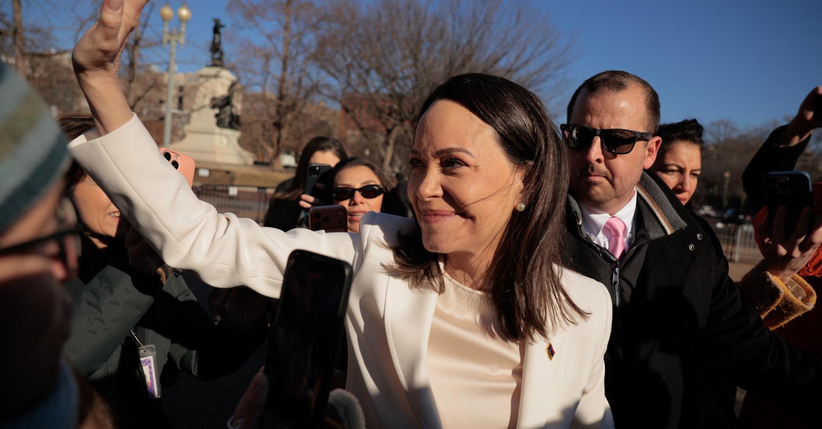 Live Attaque américaine au Venezuela: Trump aux anges: l’opposante ...