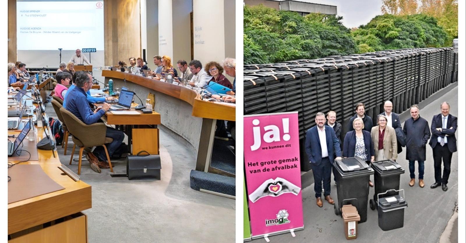 Uitrol nieuwe Imog-afvalregeling op de Zuid-West-Vlaamse gemeenteraden ...