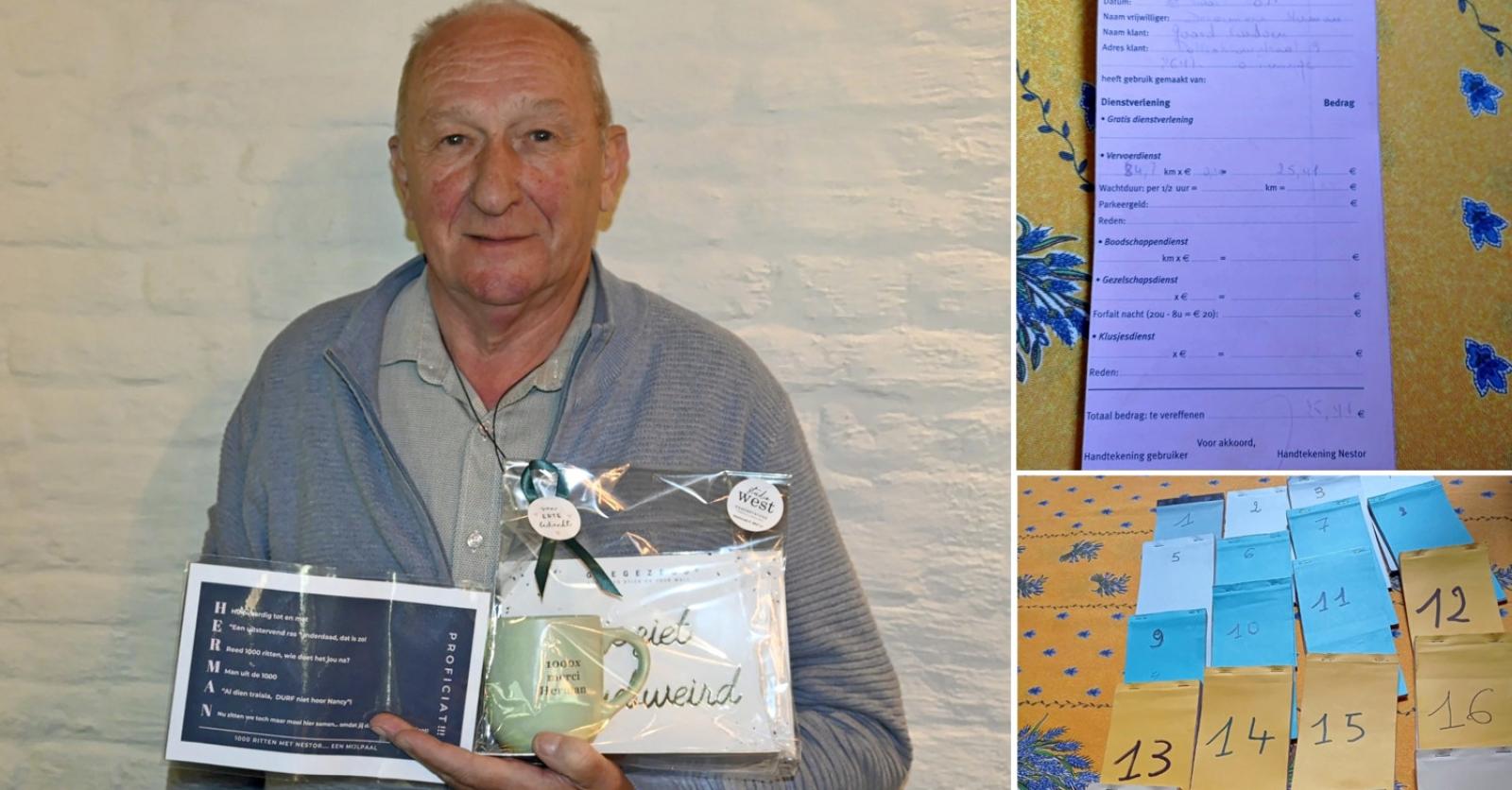 Herman (79) reed al meer dan duizend ritten als vrijwilliger: “Ik heb ...