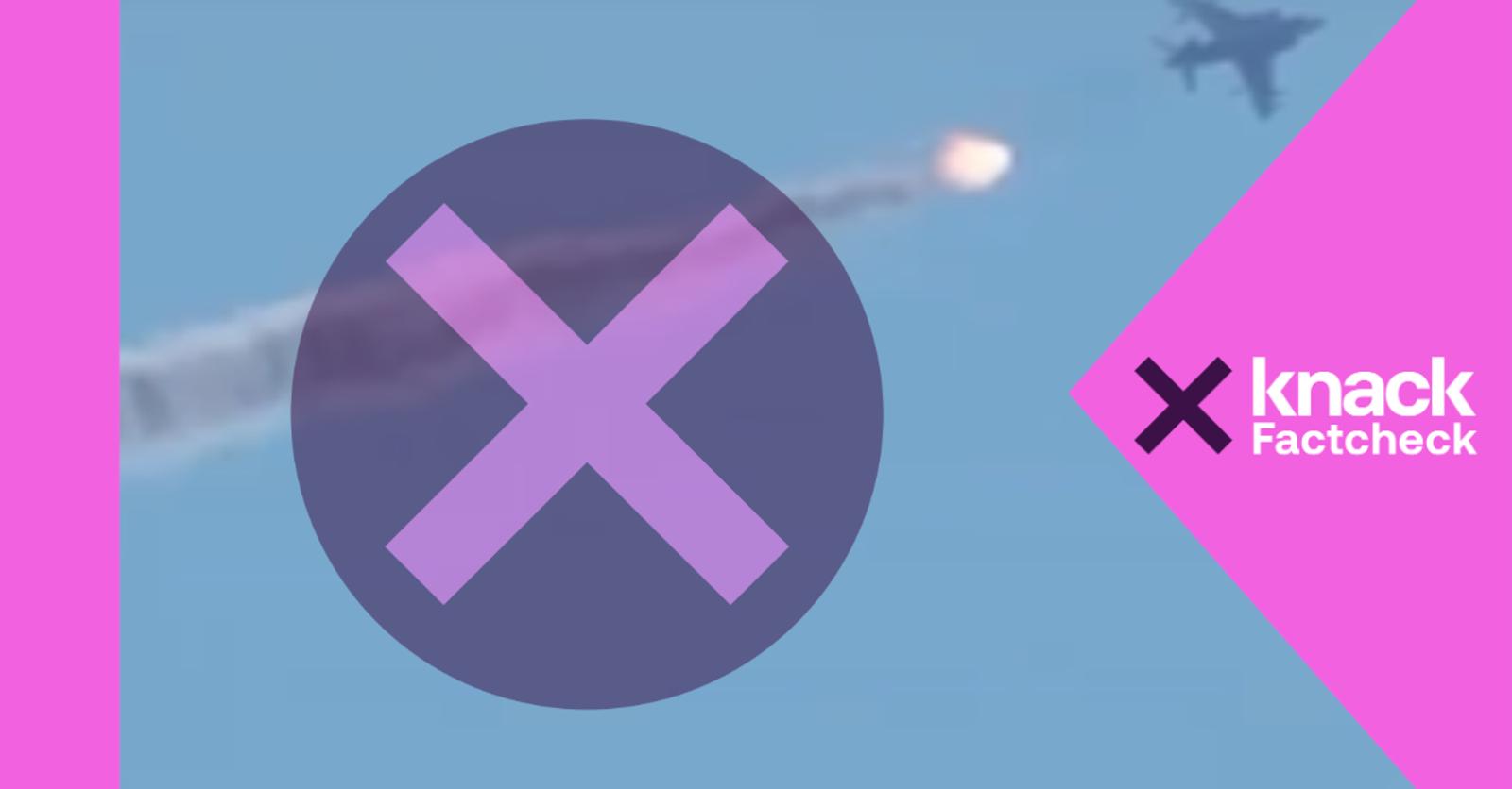 Factcheck: nee, deze beelden tonen geen Israëlisch vliegtuig