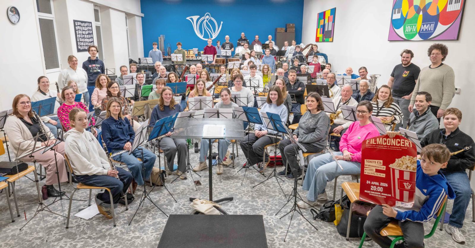 Koninklijke Harmonie van de Congregatie speelt filmconcert met tal van ...