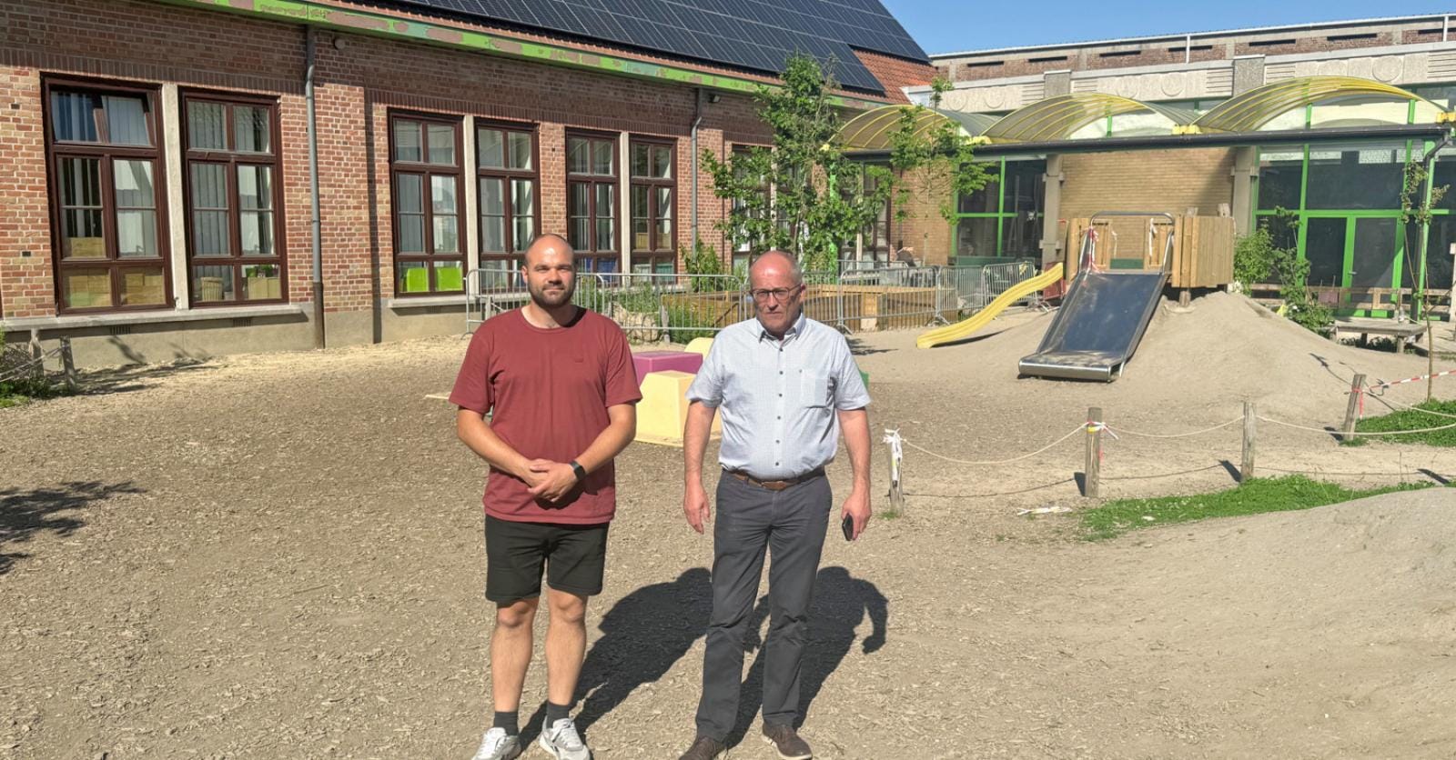 De droom van deze basisschool was een groen speelparadijs… maar het ...