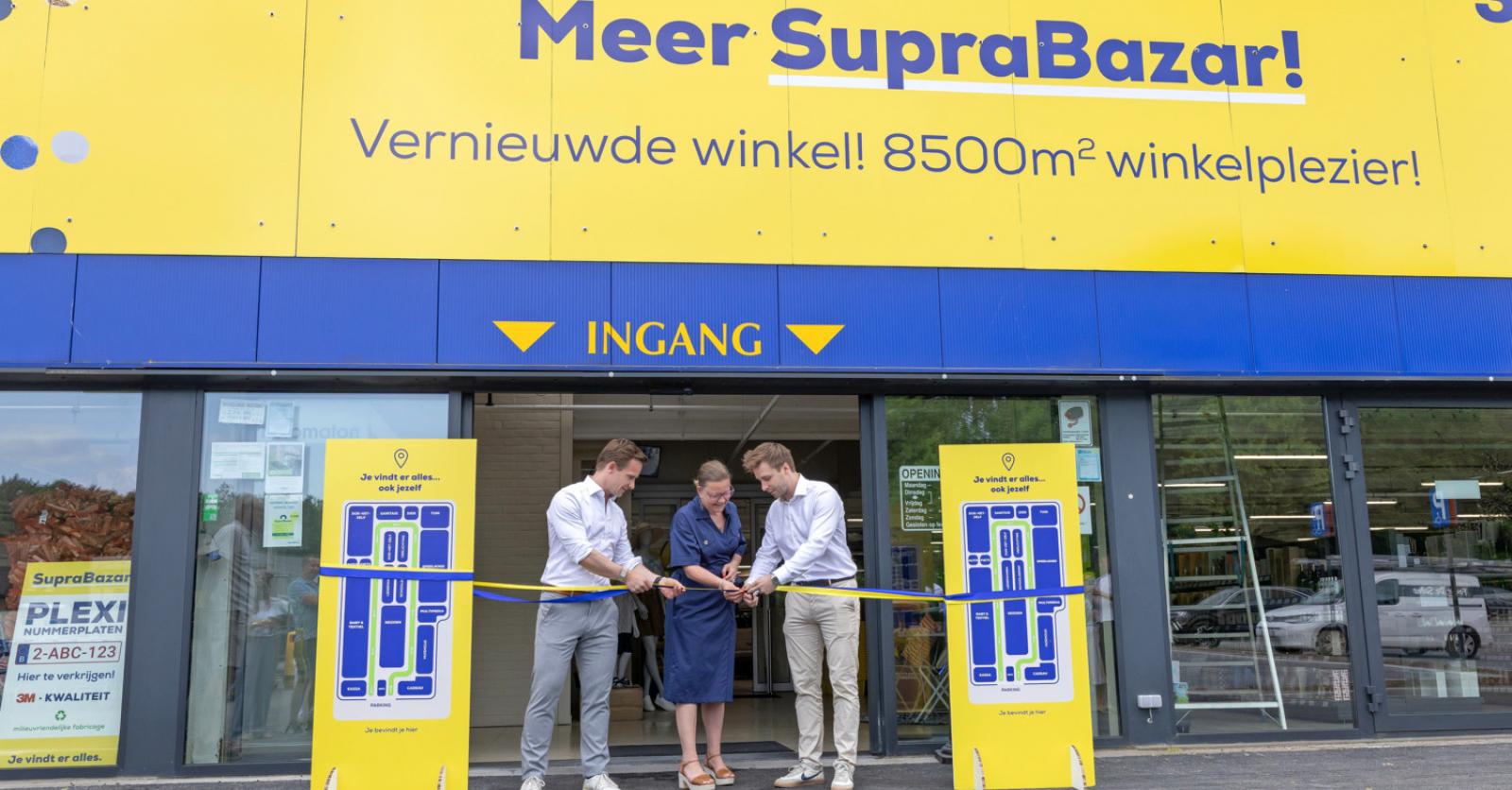 Supra Bazar Tielt is volledig vernieuwd en is nu groter dan ooit ...