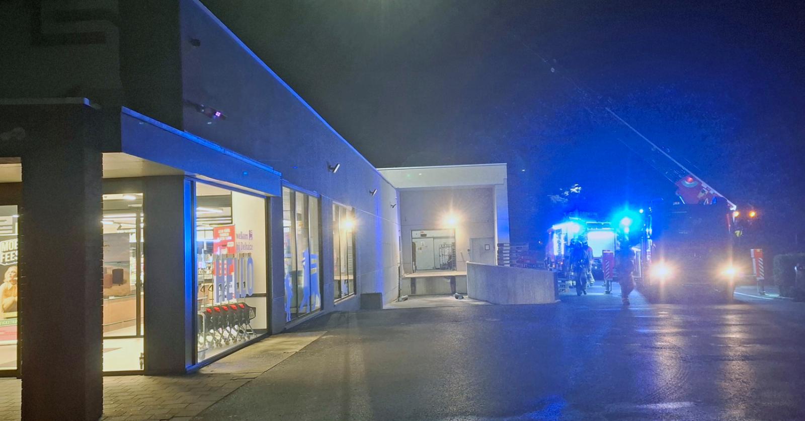 Brand bij Delhaize in Zwevegem blijkt vergeten kookpan - KW.be