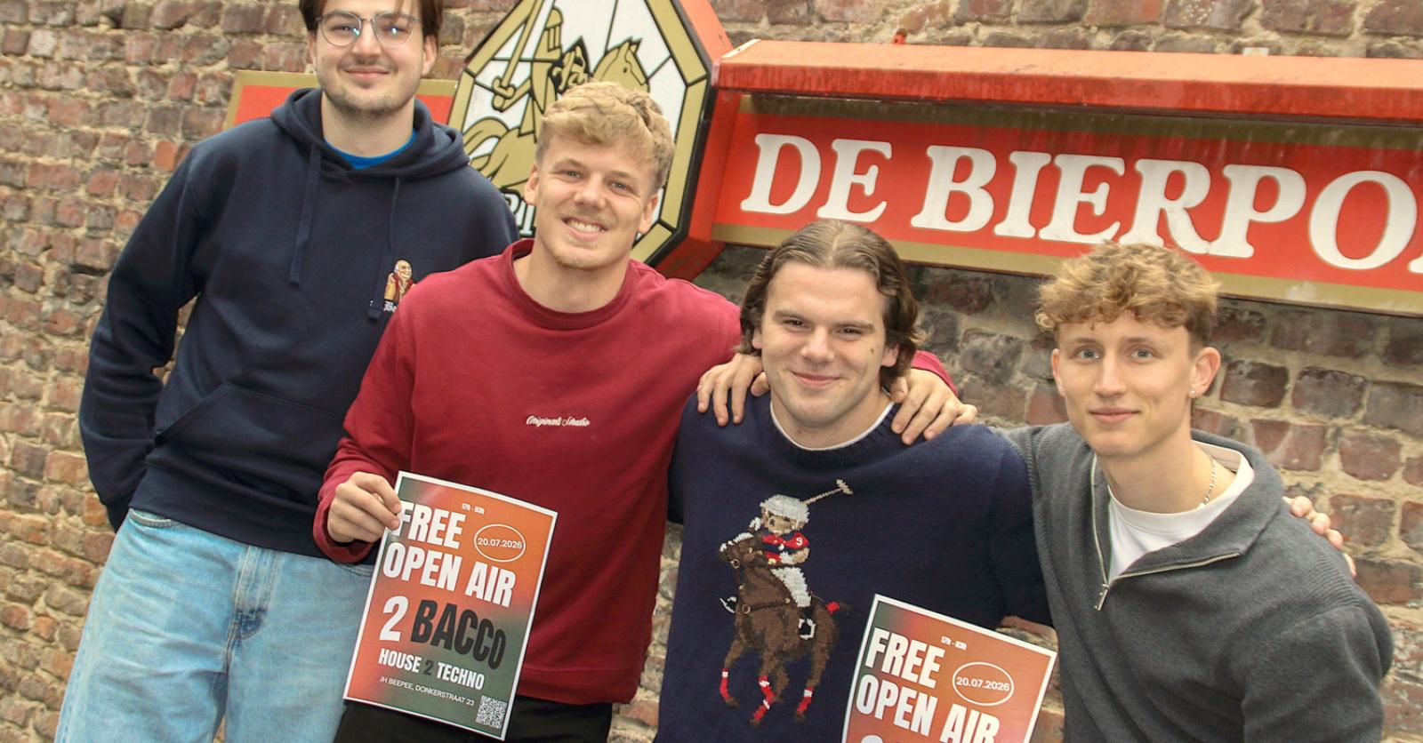“Willen terug iets organiseren voor de Wervikse jeugd”: vier vrienden ...