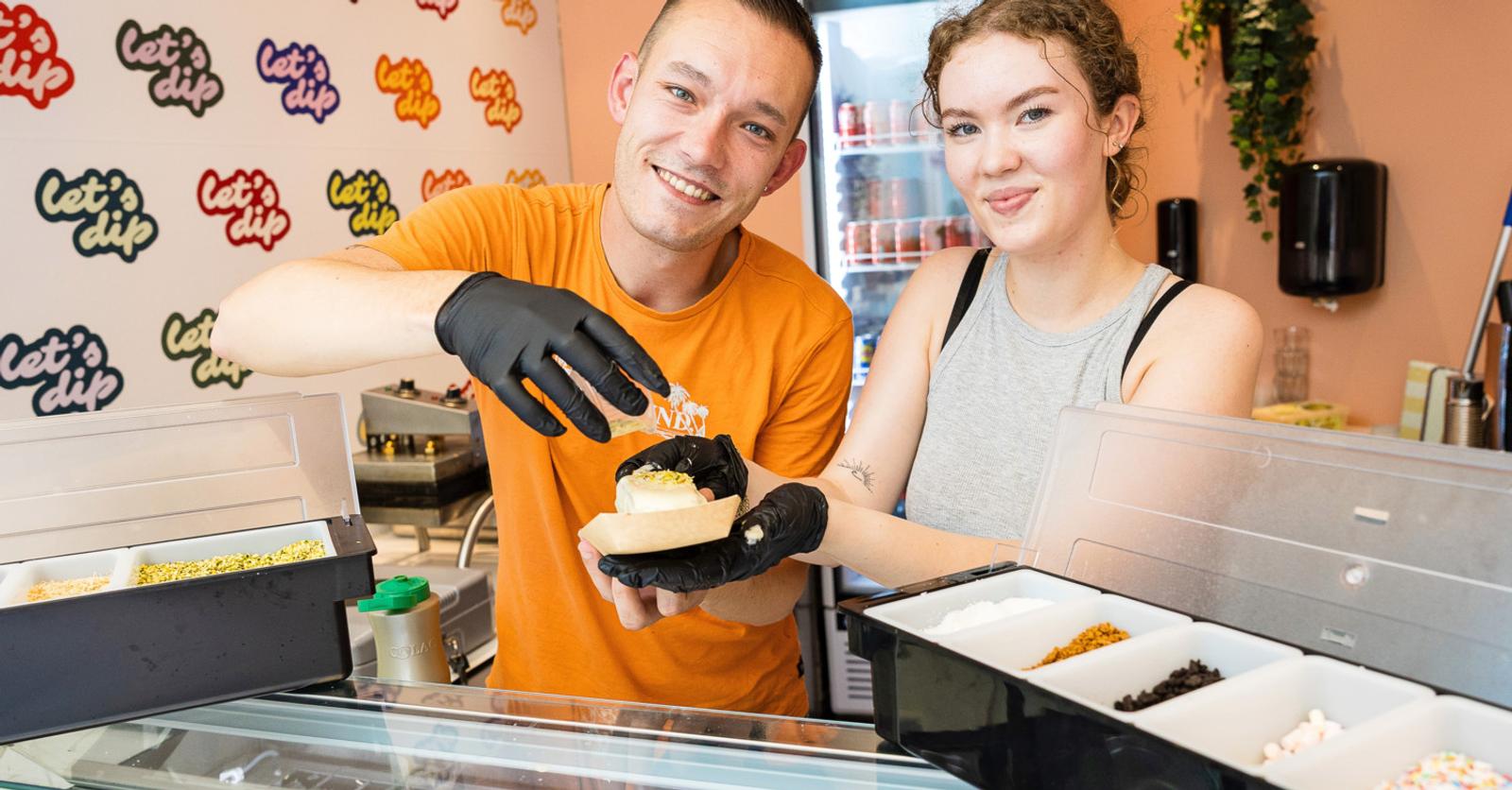 Let’s Dip van start op Simon Stevinplein in Brugge: “Vers roomijs op ...
