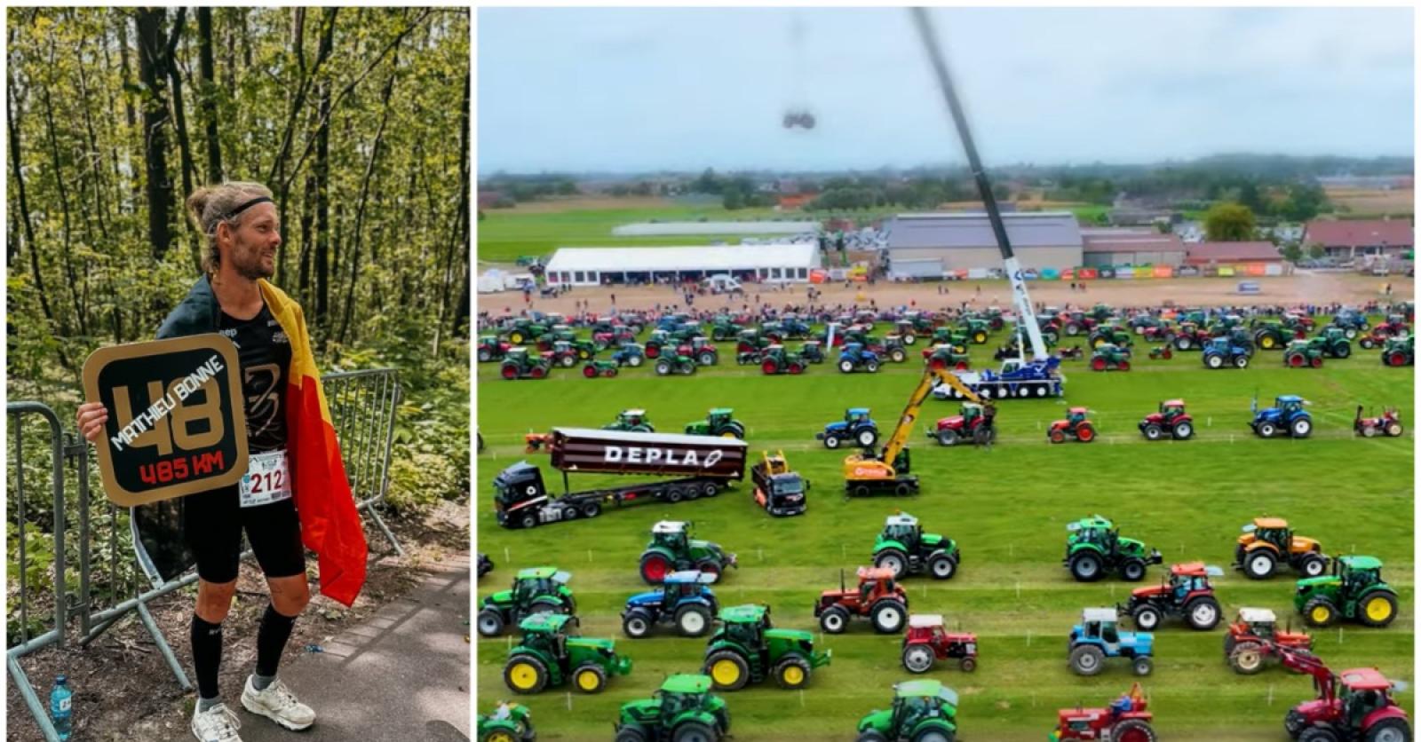 KLJ Meulebeke verovert nieuw wereldrecord van langste tractorparade ...