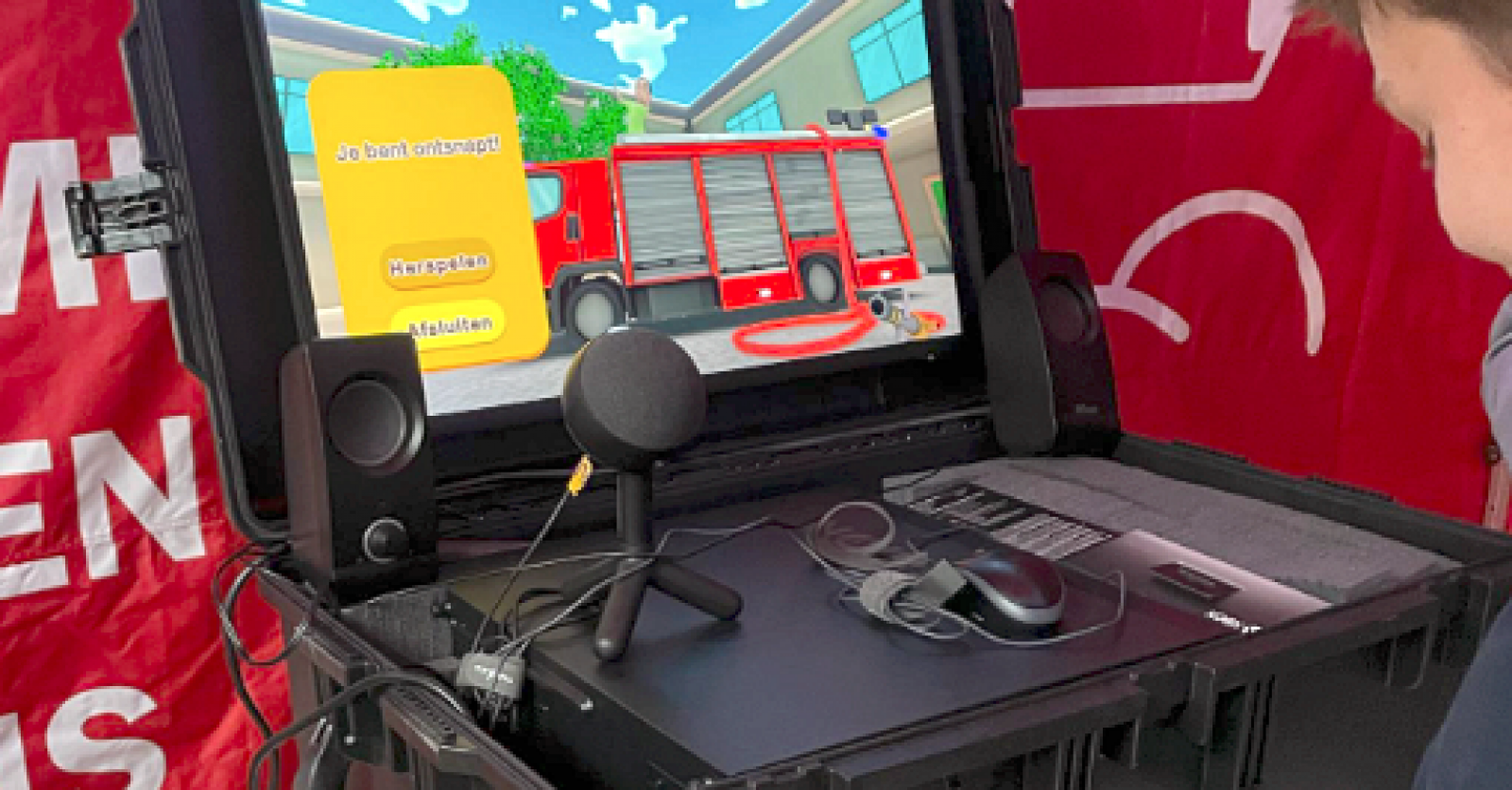 Fire Escape Game van Brandweer Fluvia en DAE strijdt om publieksprijs ...