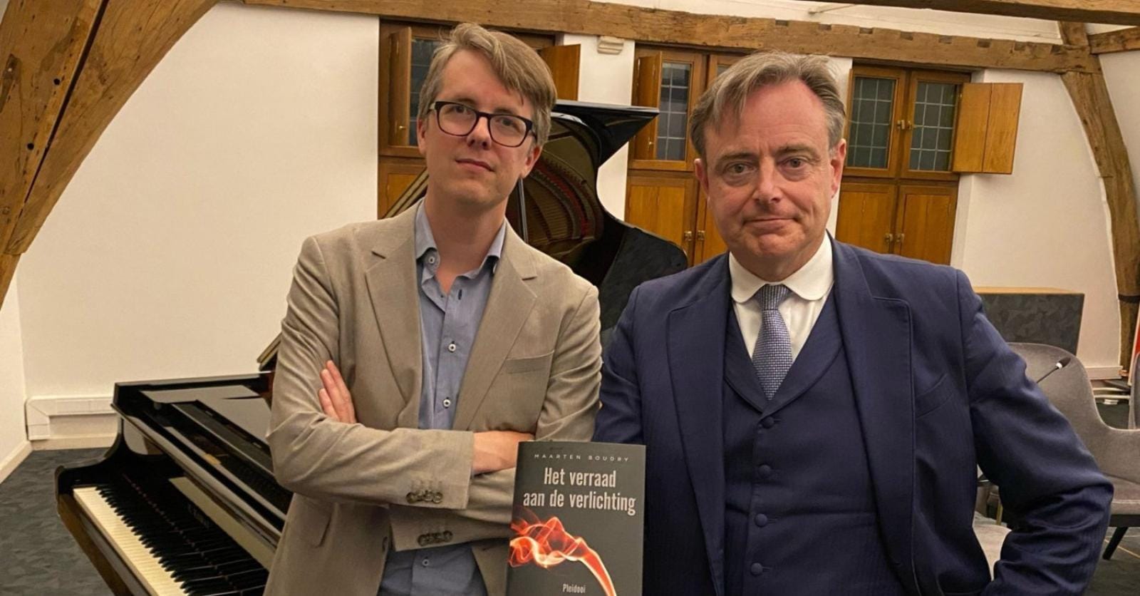 Bart De Wever: ‘Spreek het uit: “Ik, Maarten Boudry, ben een rechtse bal”.’