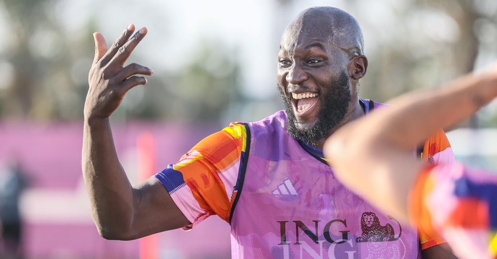 In beeld: Romelu Lukaku is terug... en iedereen is blij