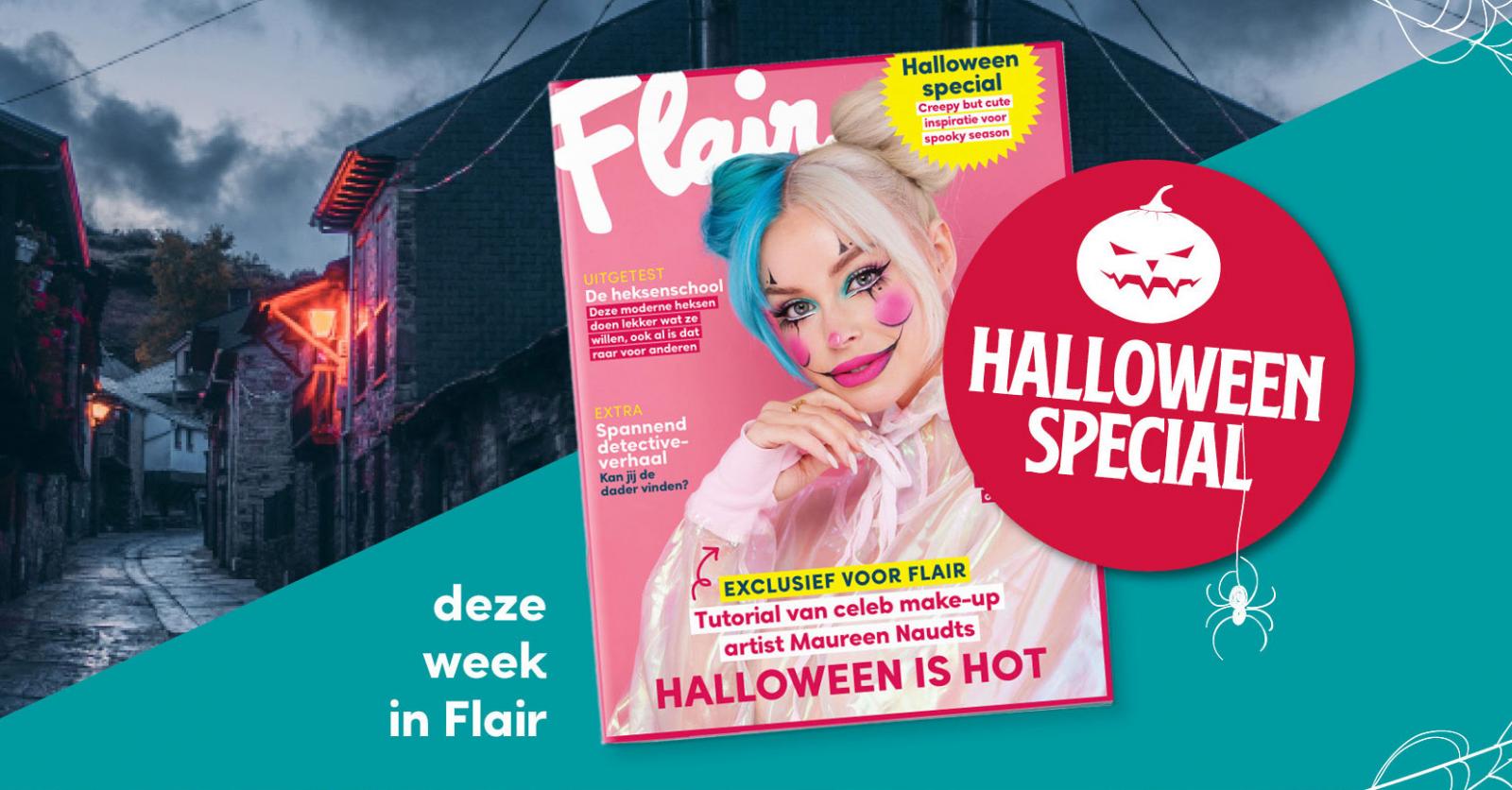 Flair Halloween Special met Maureen Naudts op de cover