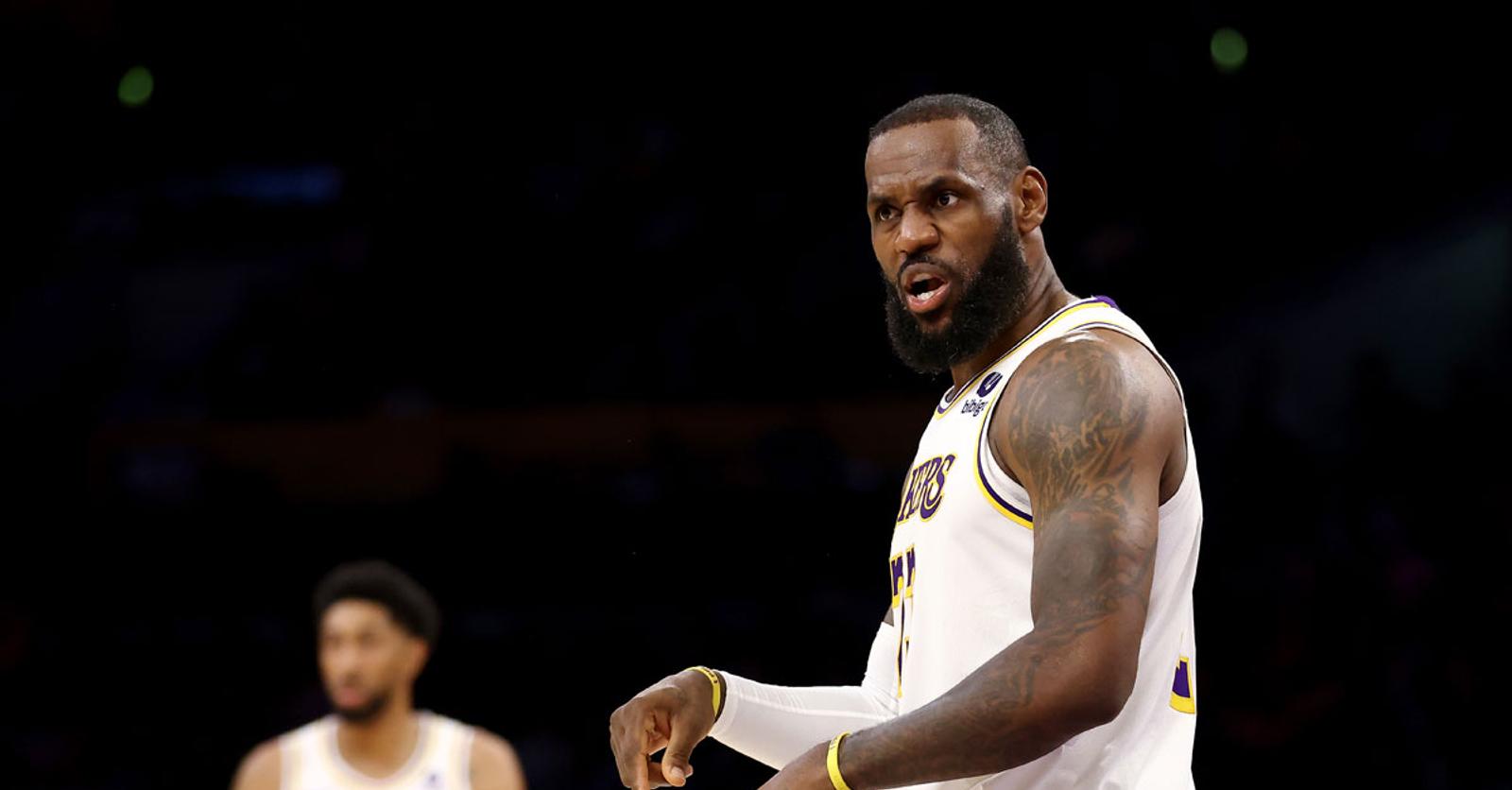 Basketballer LeBron James zal binnenkort een nieuw NBA-record rijker zijn