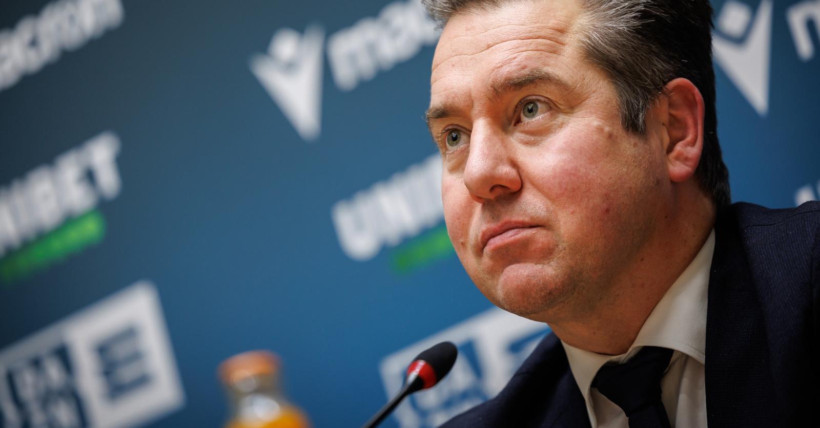 Vincent Mannaert voor de Europese kwartfinale van Club Brugge ...