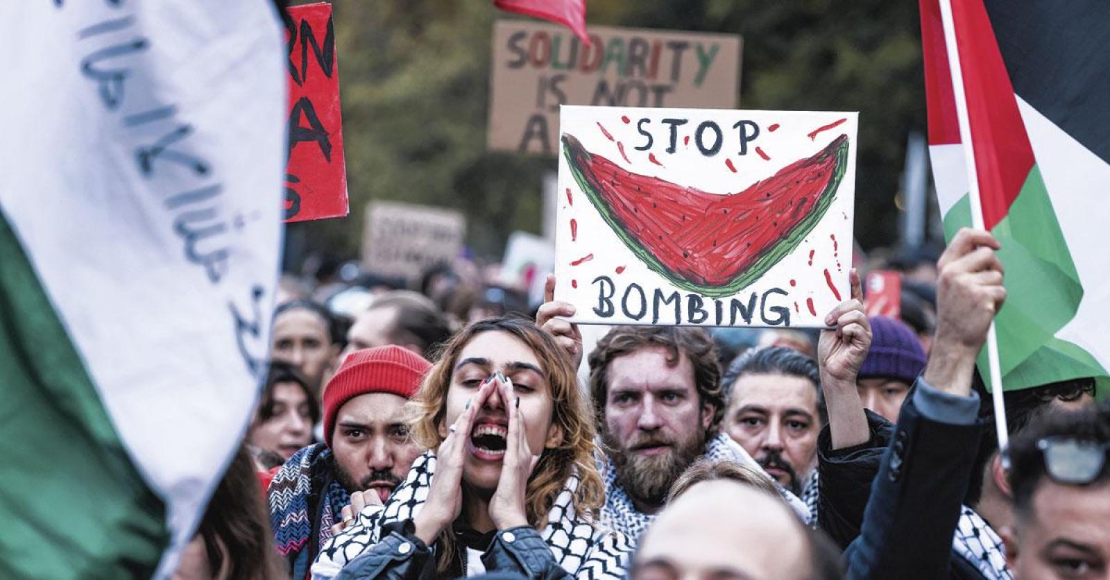 Oorlog in Gaza: waarom sociale media ineens vol watermeloenen staan