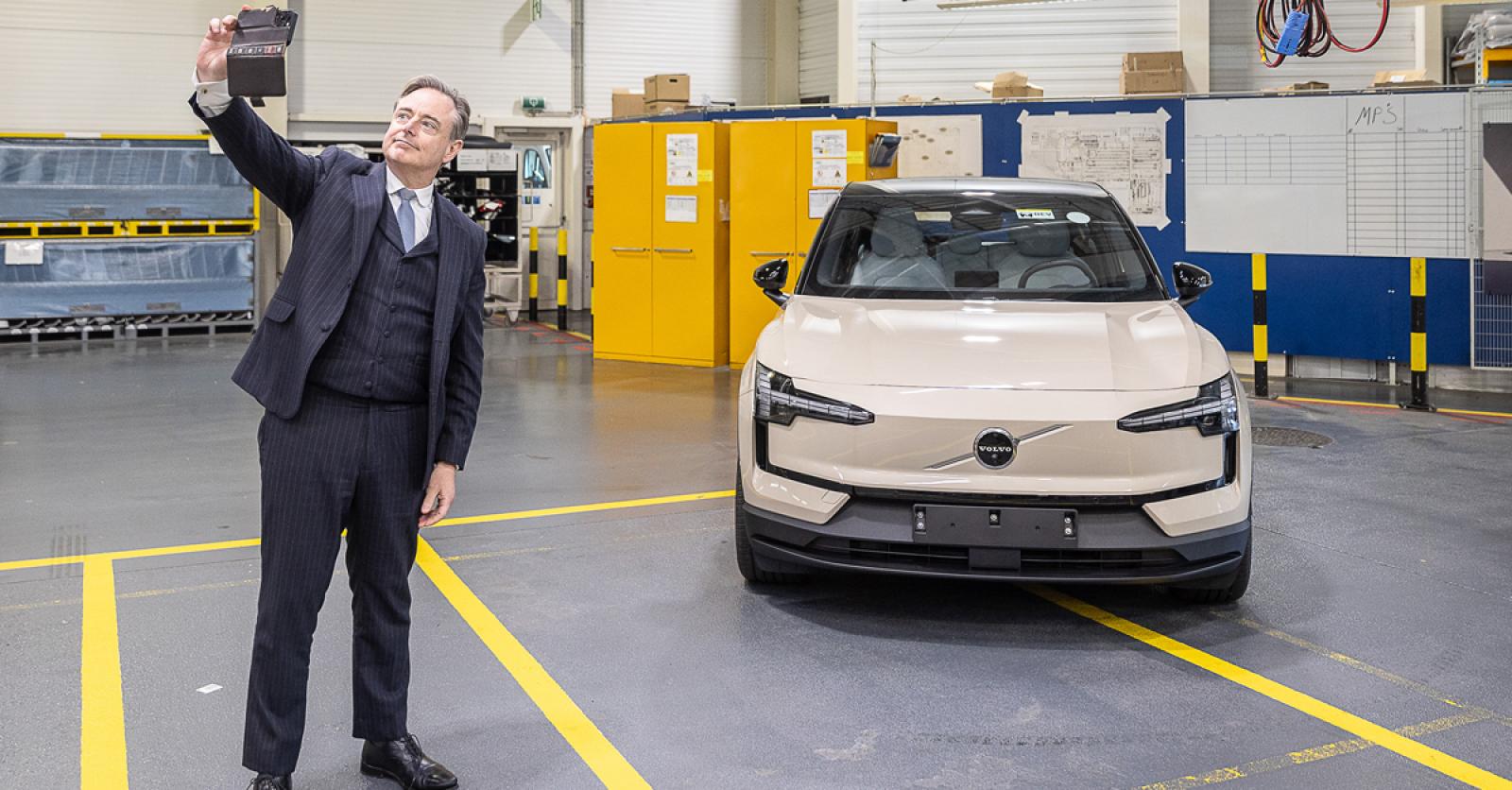 Volvo Gent start met productie van EX30