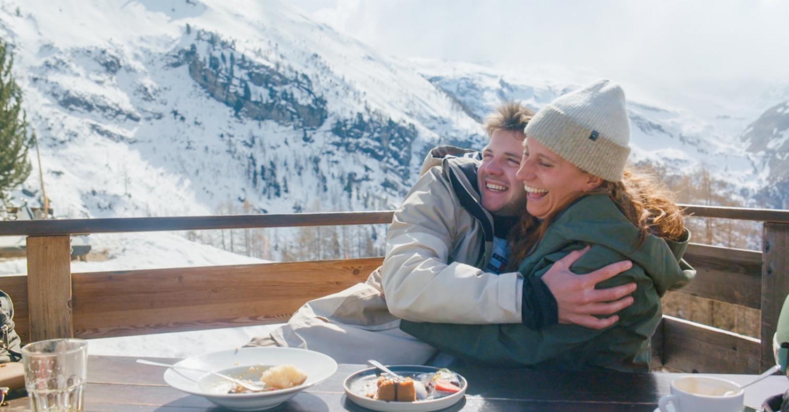 Winter Vol Liefde: skilerares Saar en Kobe uit elkaar