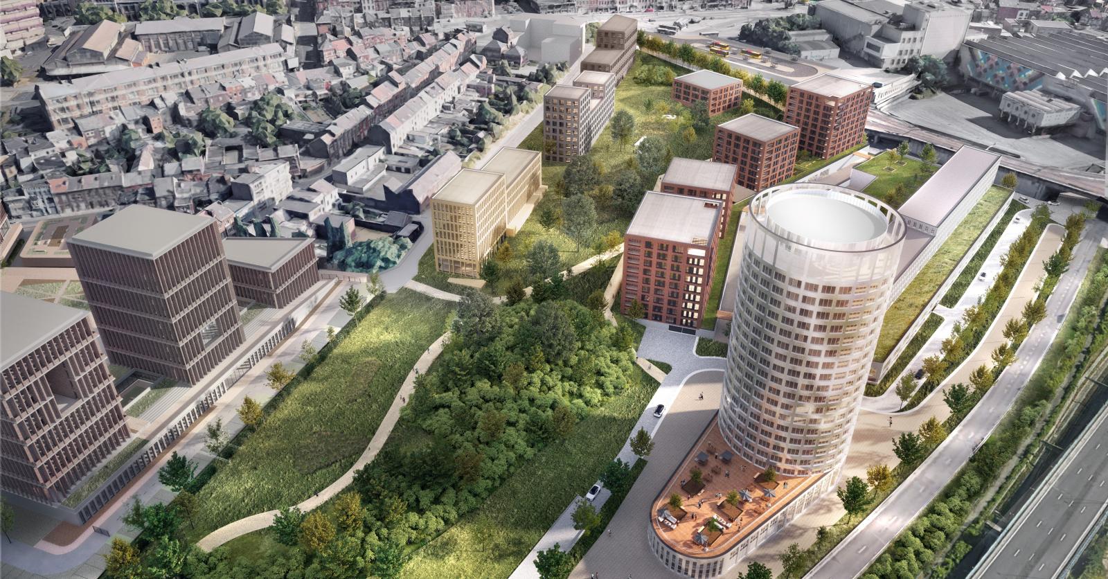 Banimmo relance un projet mixte sur l’ancien parking du Palais des ...