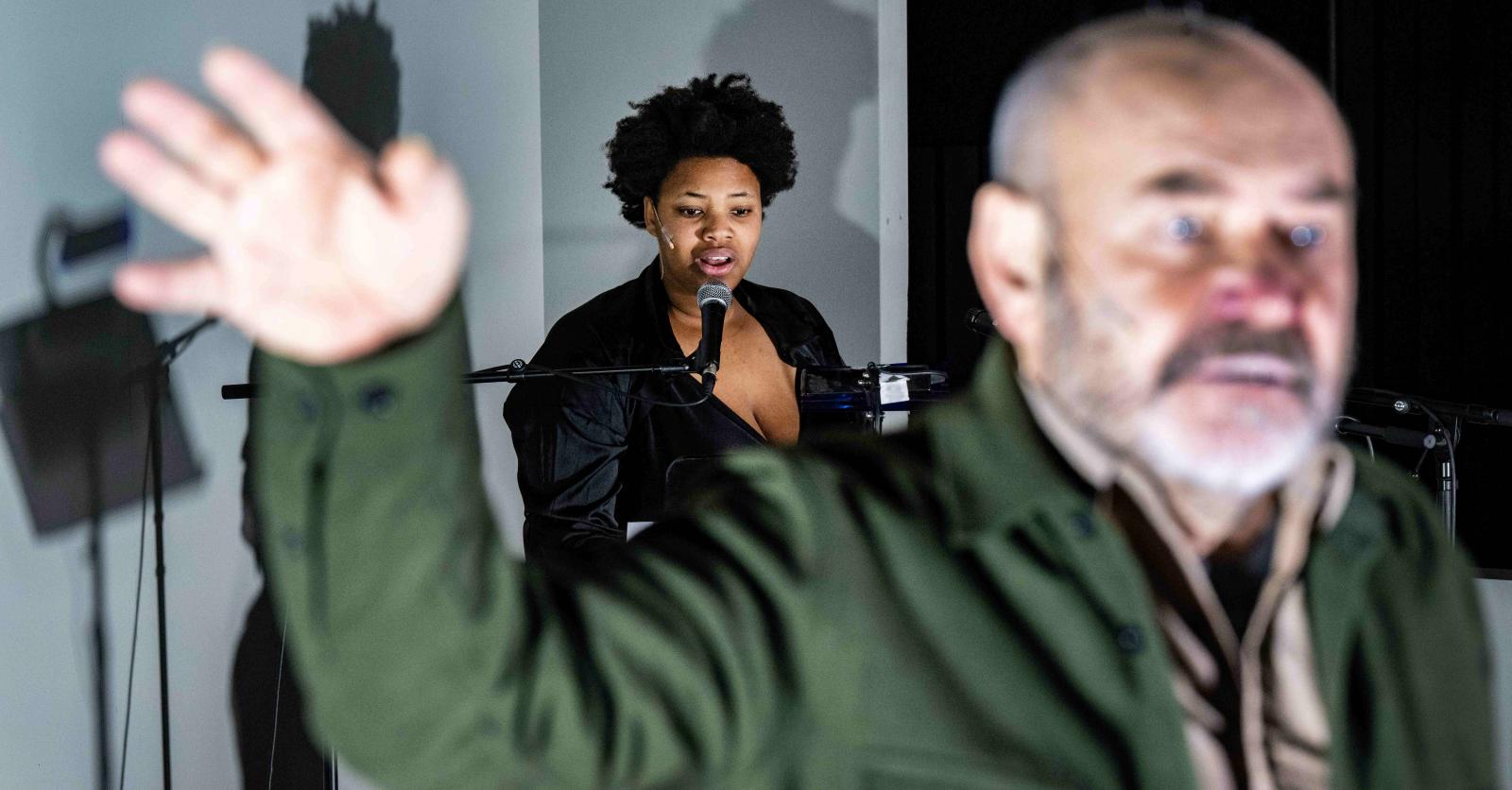 Jazztromboniste Nabou Claerhout bezorgt Dirk Roofthooft vleugels, en ...