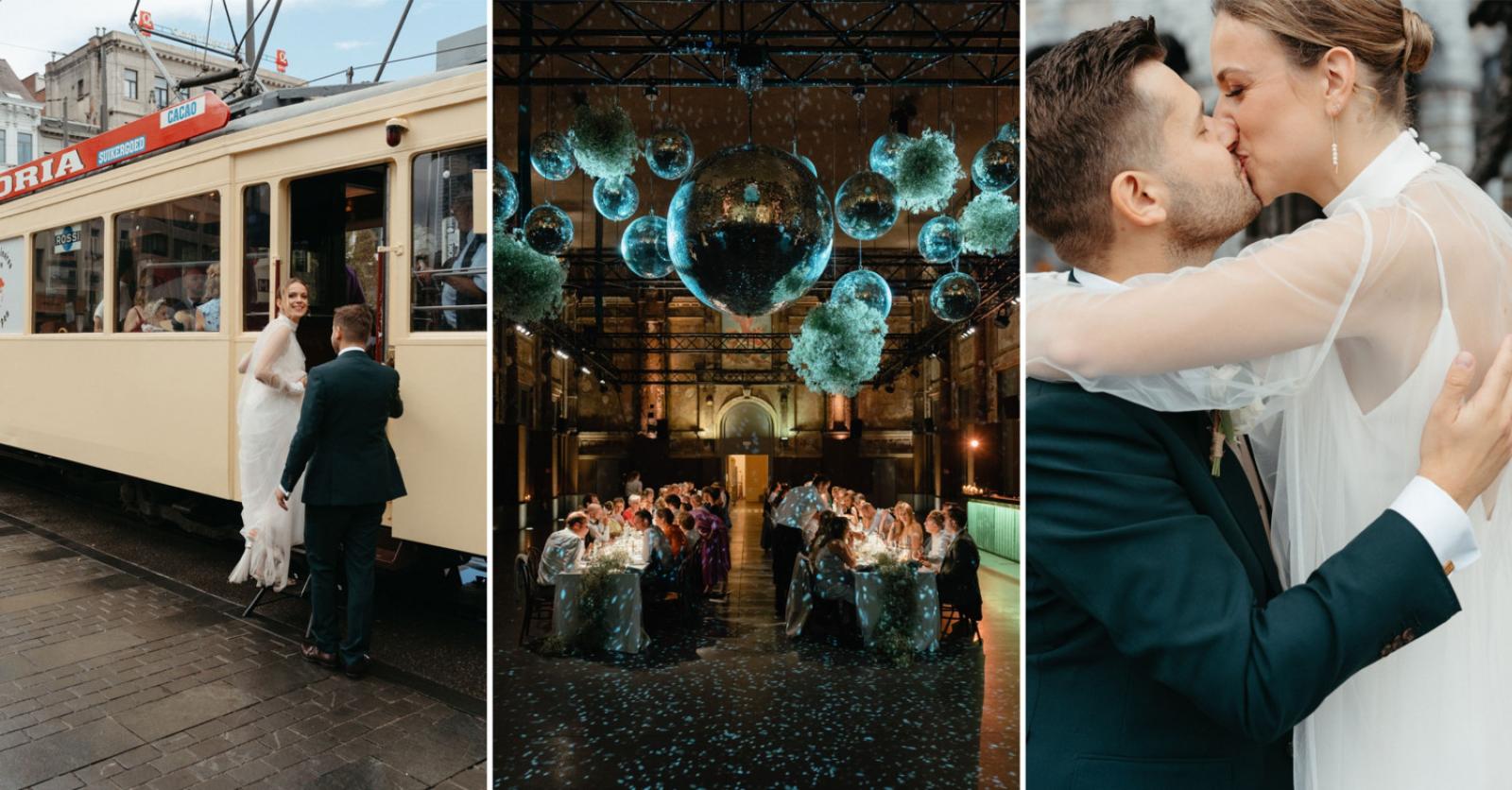 Trouw zaal AthenA: Emma & Florian trouwden er