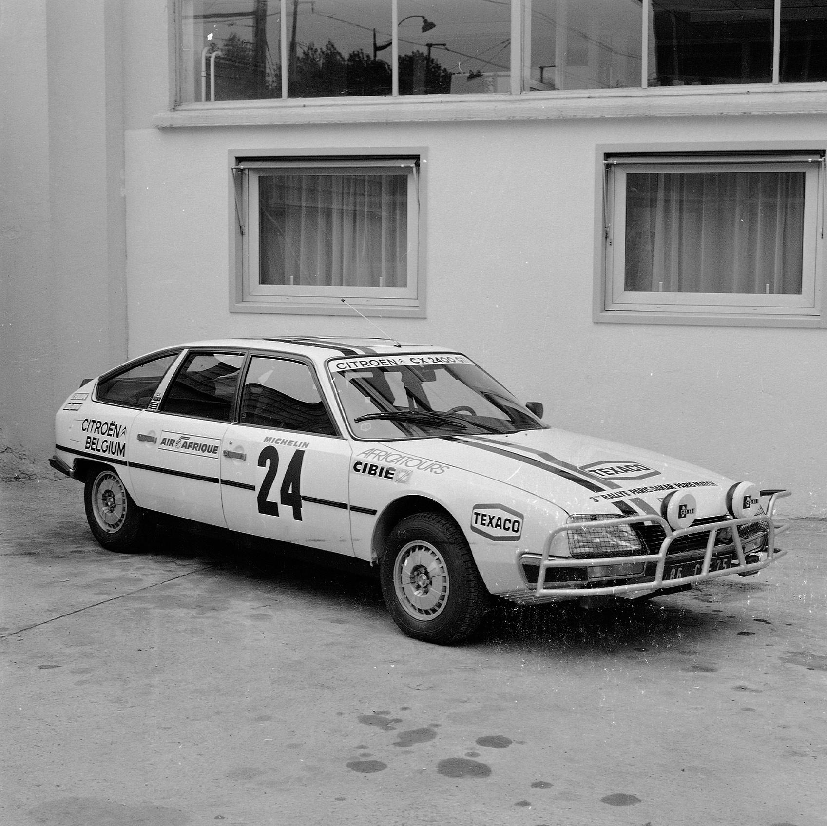 La CX "Dakar" de Ickx et Brasseur à Interclassics Brussels