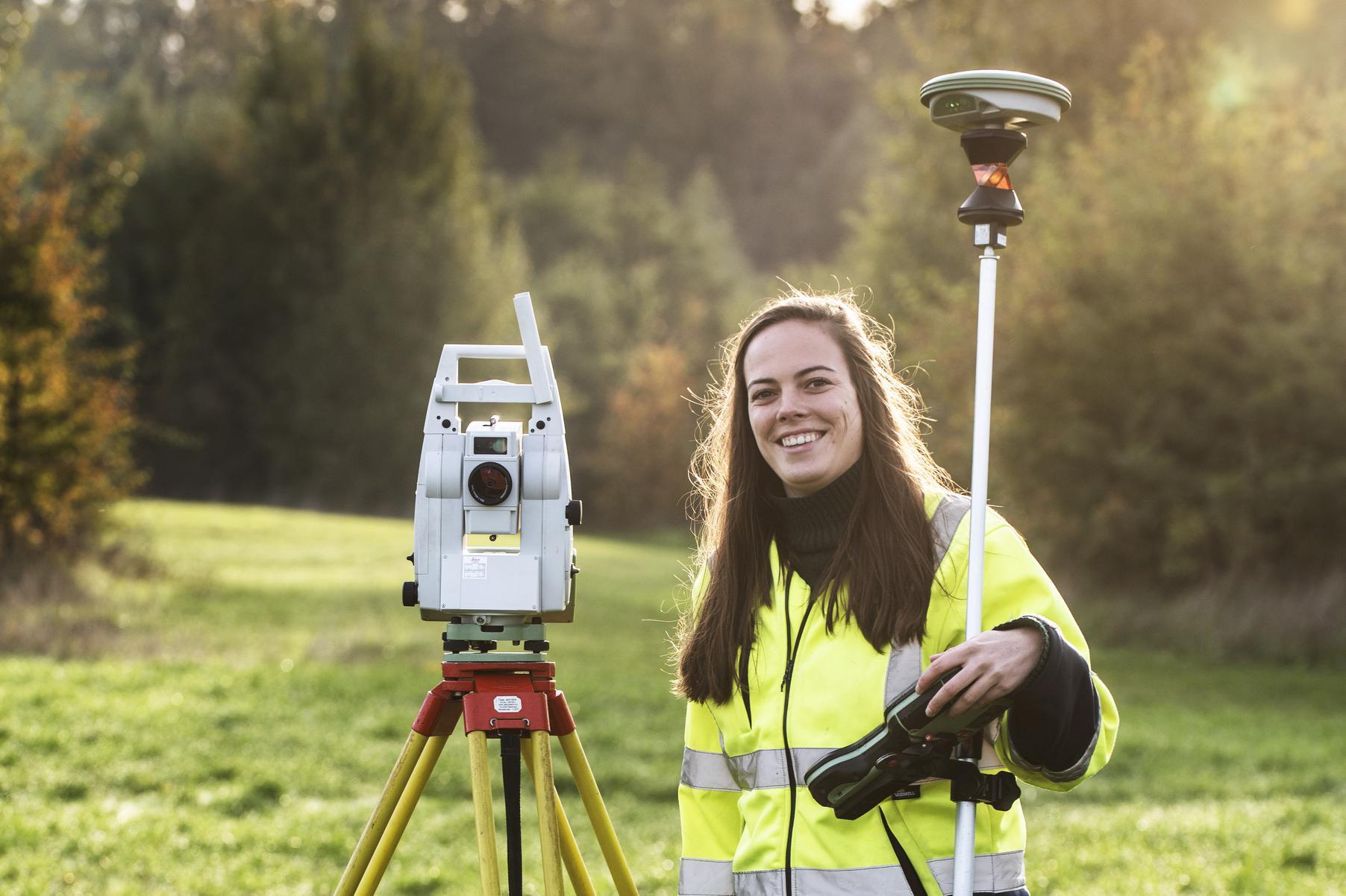 Louise Criel is landmeter met hart en ziel - KW.be