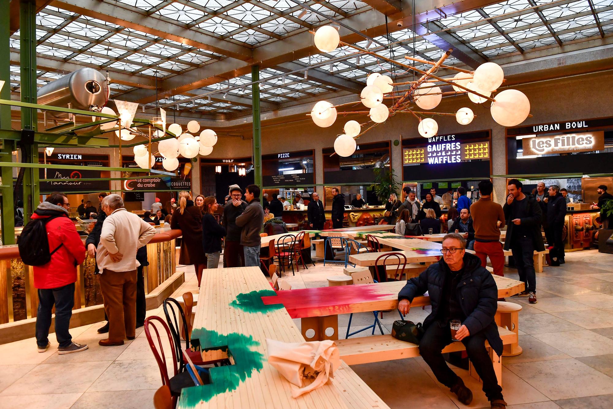 "Wolf", le nouveau food market de Bruxelles (photos)