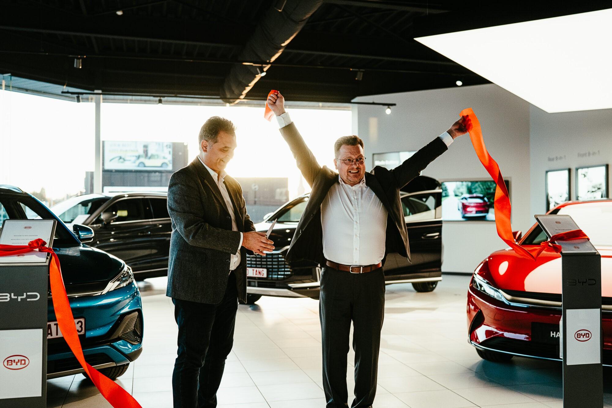 BYD opent eerste Belgische showroom in Zaventem