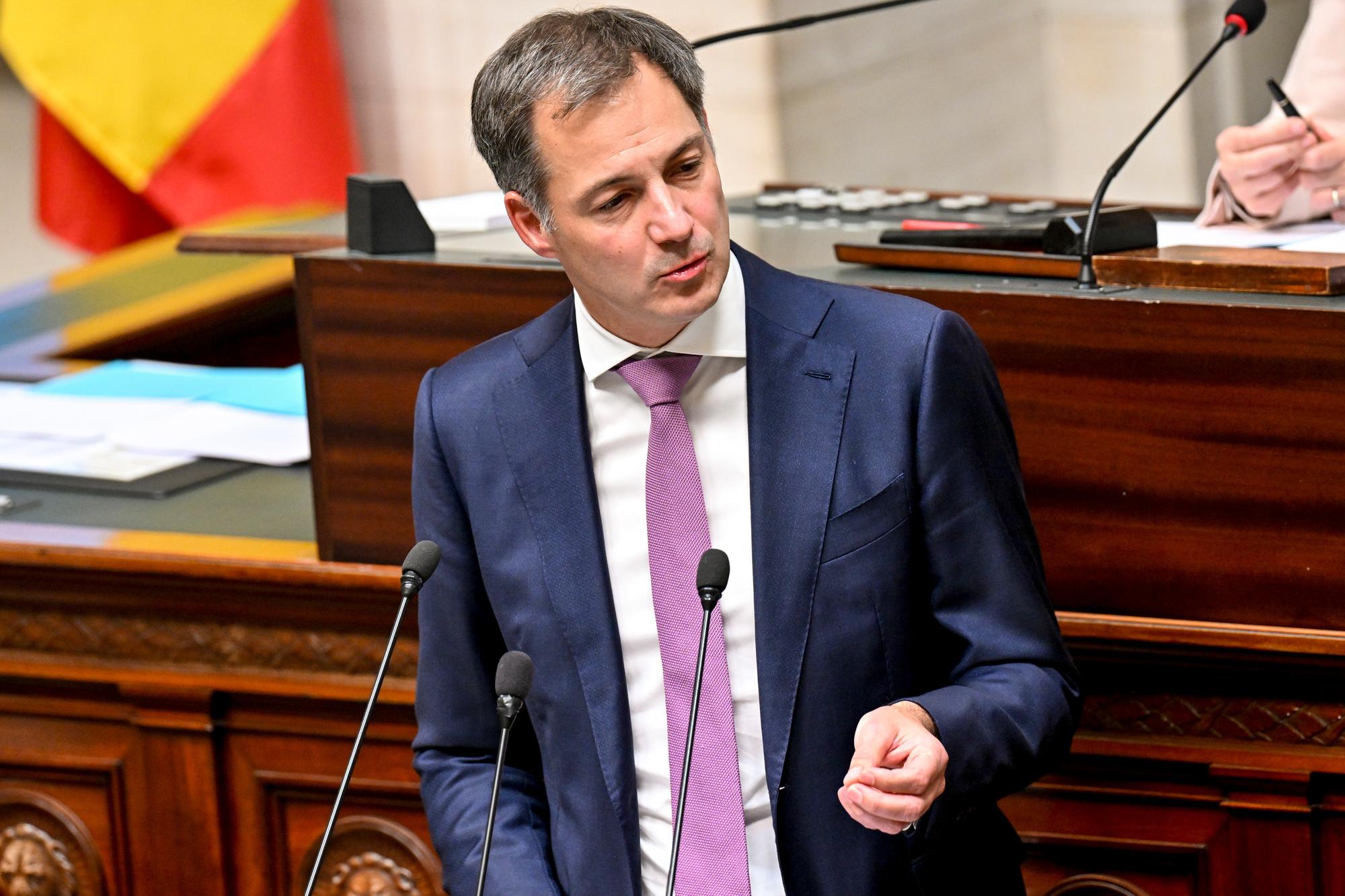 Alexander De Croo: "Les années de guerre sont des années difficiles ...