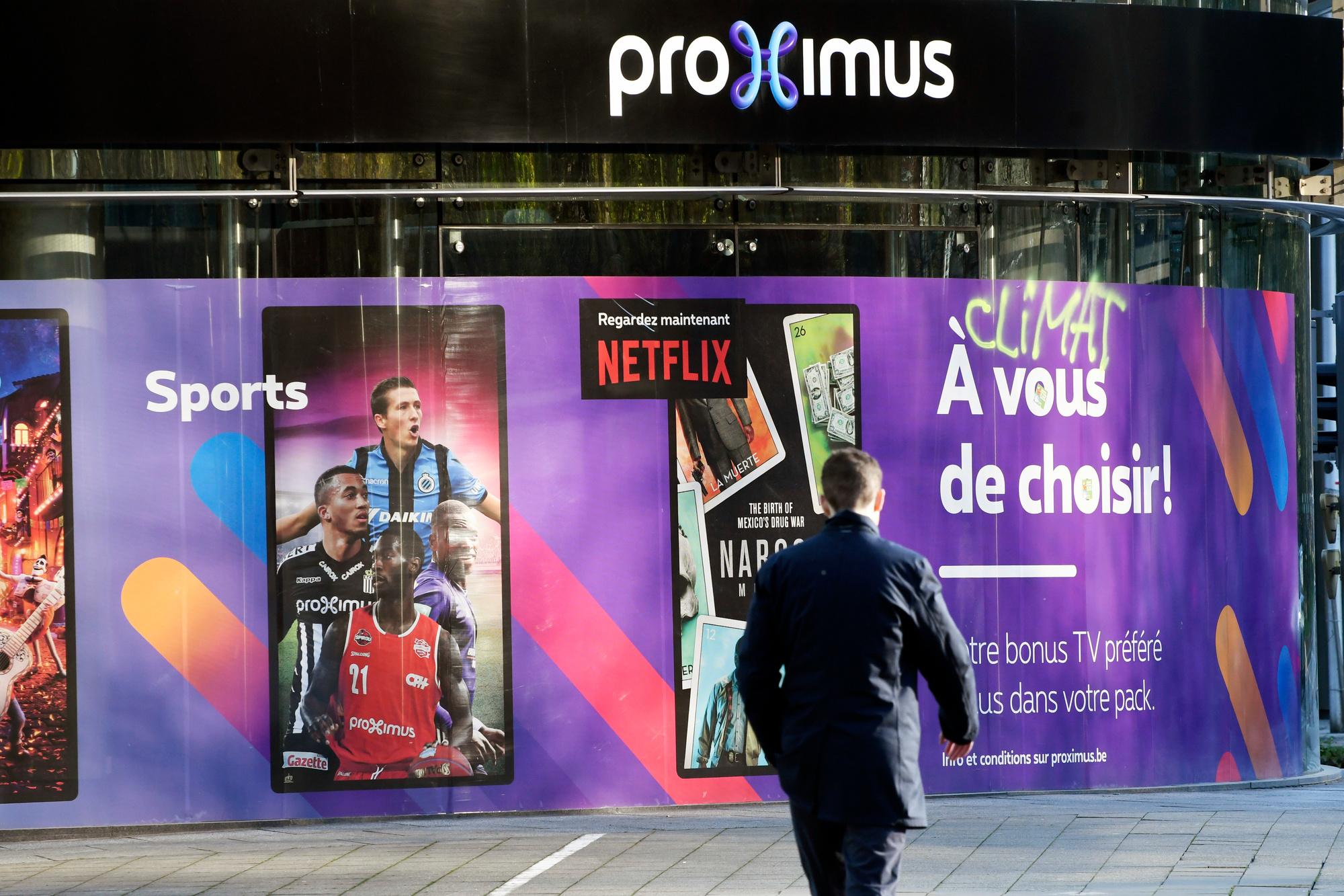 Proximus pris en ciseau par Orange et Telenet - Trends-Tendances