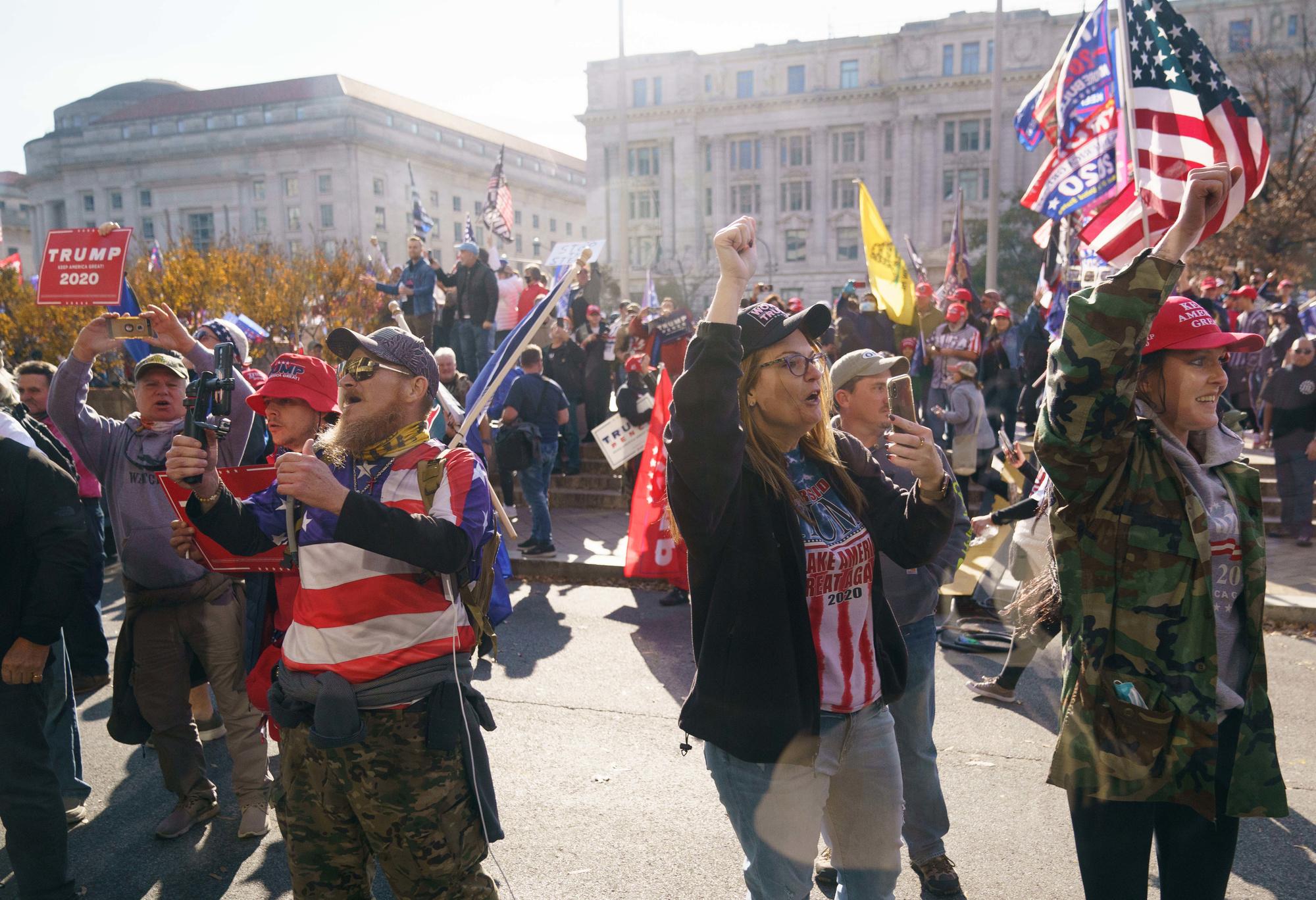 USA: des pro-Trump à Washington pour dénoncer des fraudes, craintes de ...