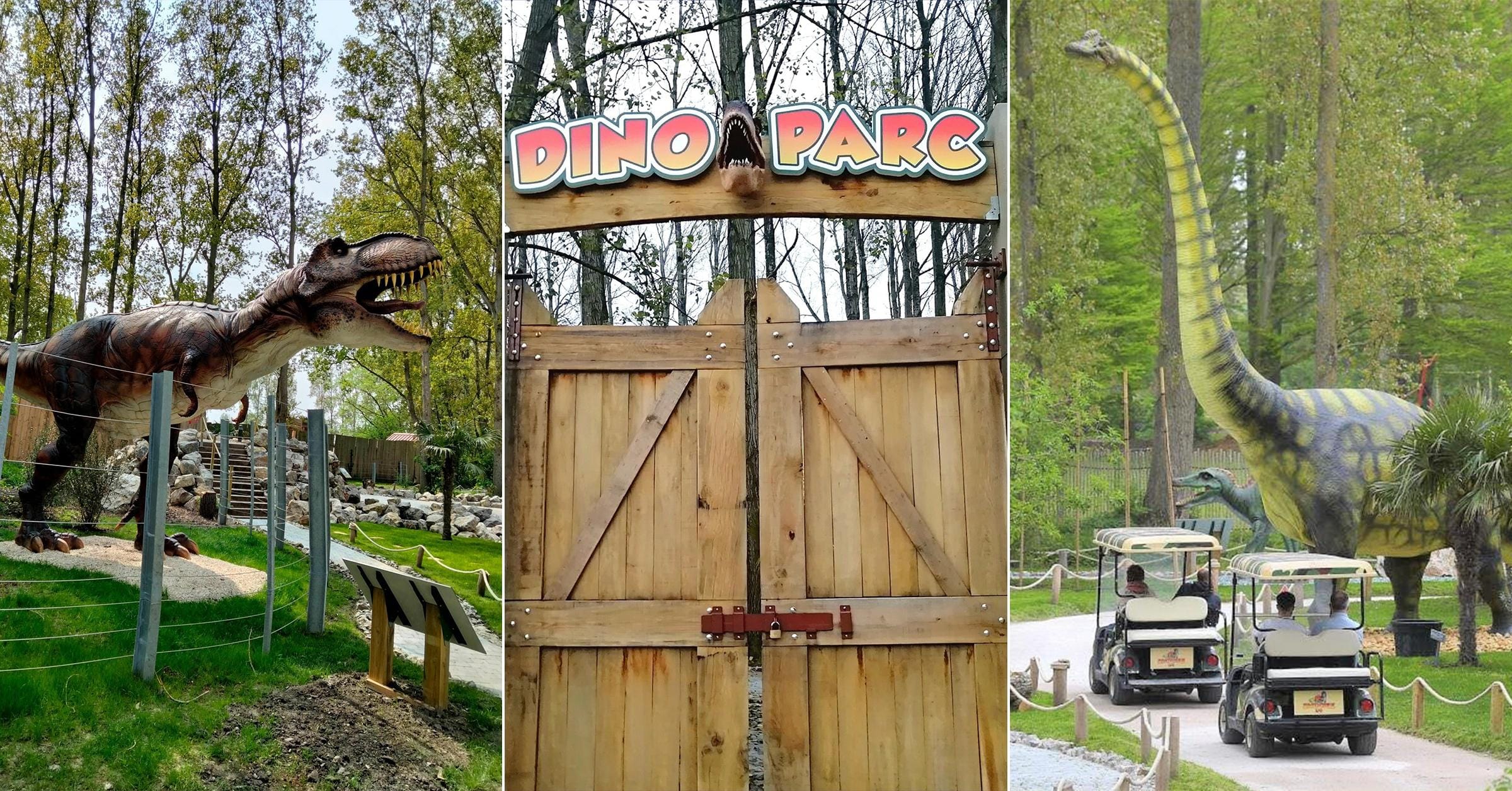 Dino Parc opent binnenkort in Duinkerke zijn deuren mét rijdende karretjes
