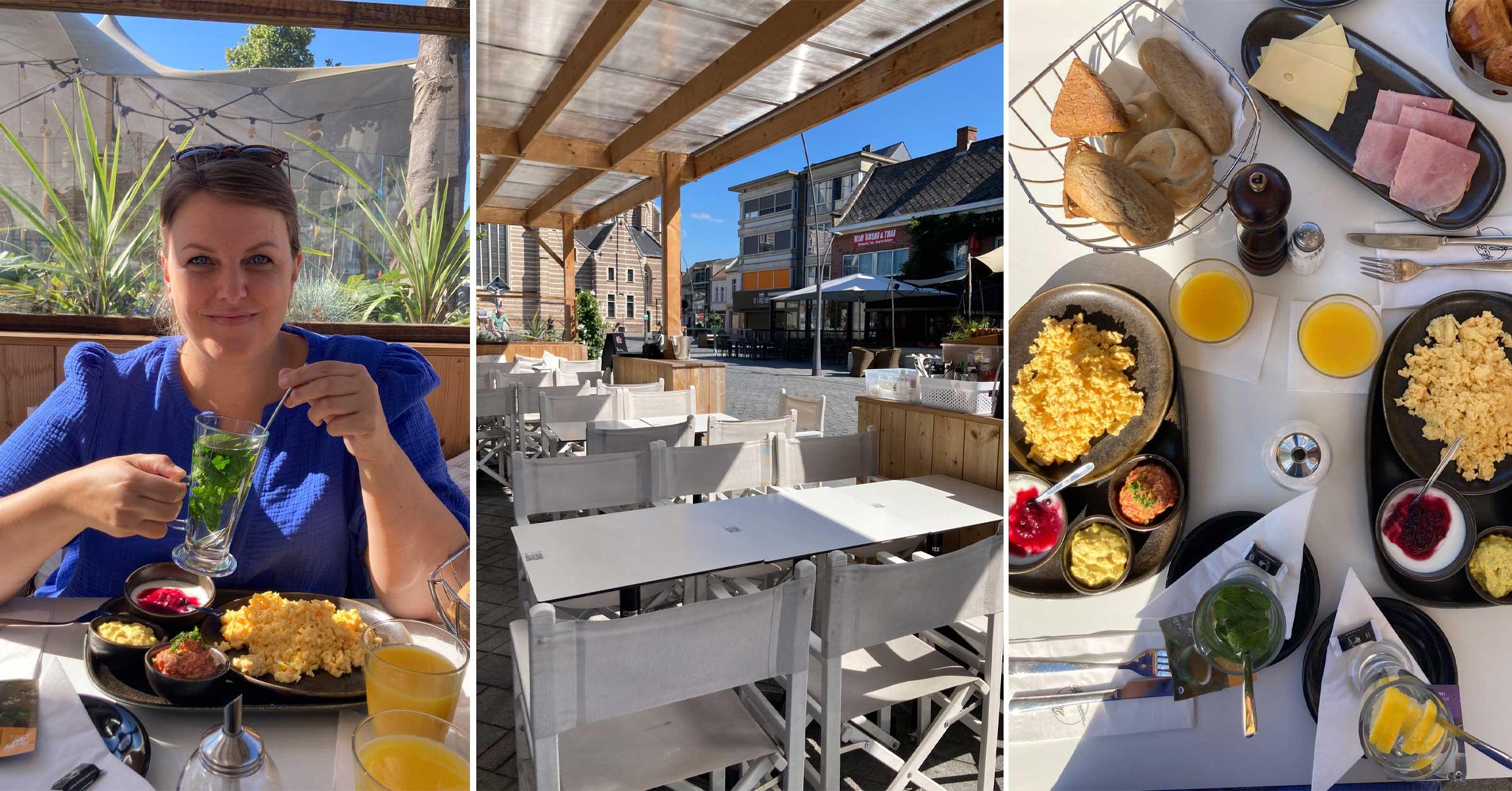 Brasserie Flore: vormgever Ellen genoot van een ontbijt