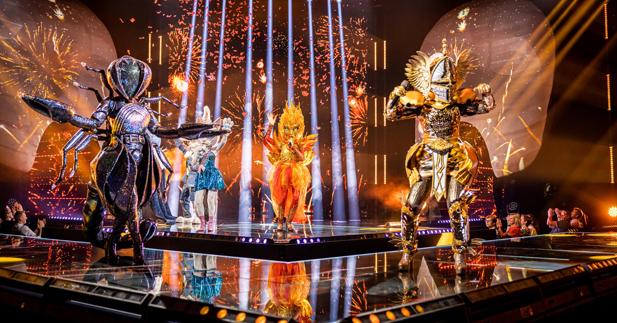 'The Masked Singer': koppijn en pipistress bij de afvaller