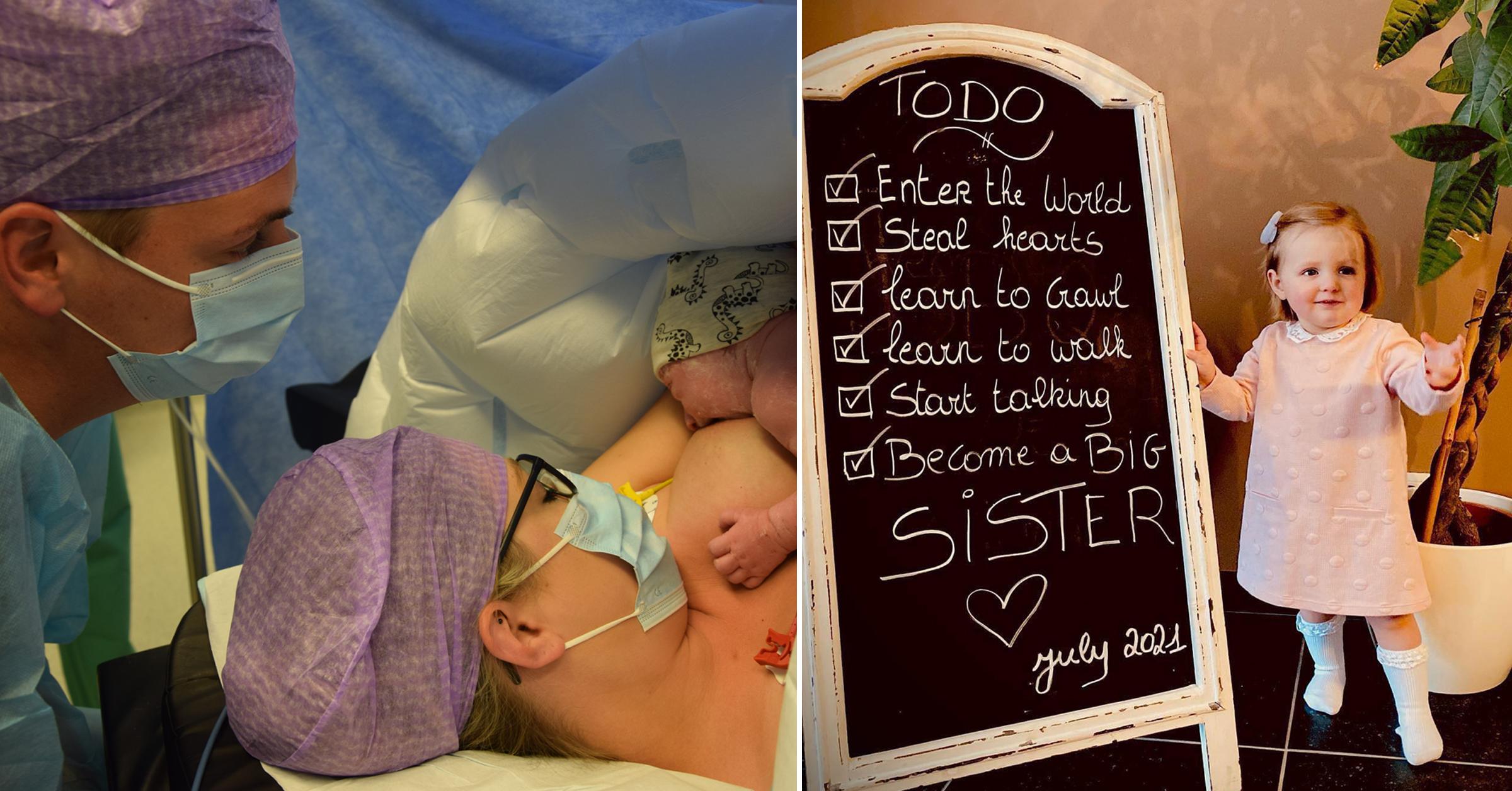 Keizersnede: Eglantine: 'Ik moest opnieuw met een keizersnede bevallen'