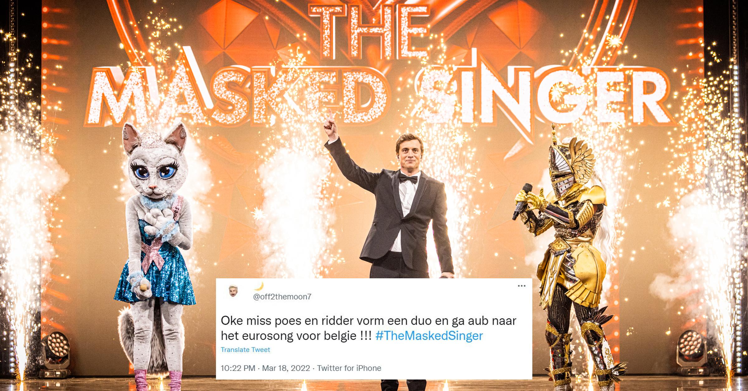 'The Masked Singer': dit zijn de beste tweets over de spannende finale