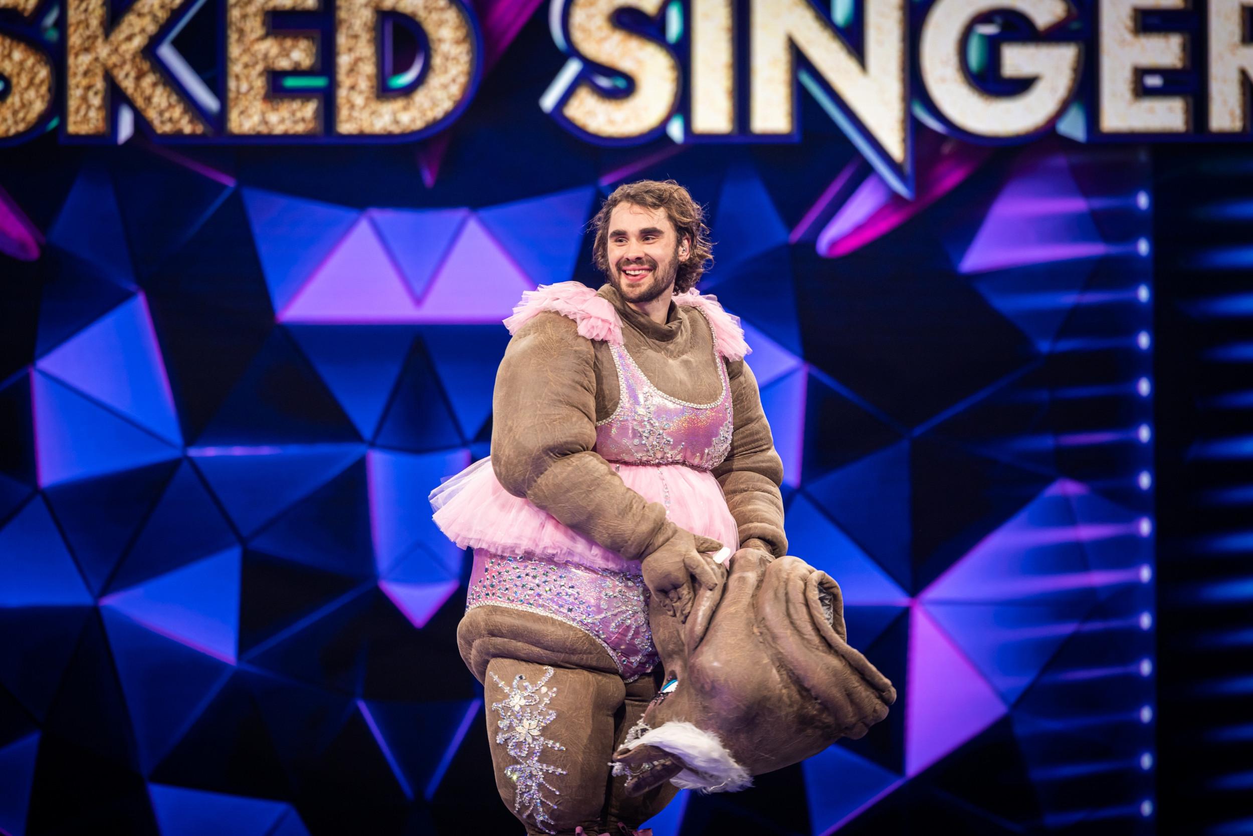 Zonen Boris Van Severen zien dat hij zong in ‘The Masked Singer’