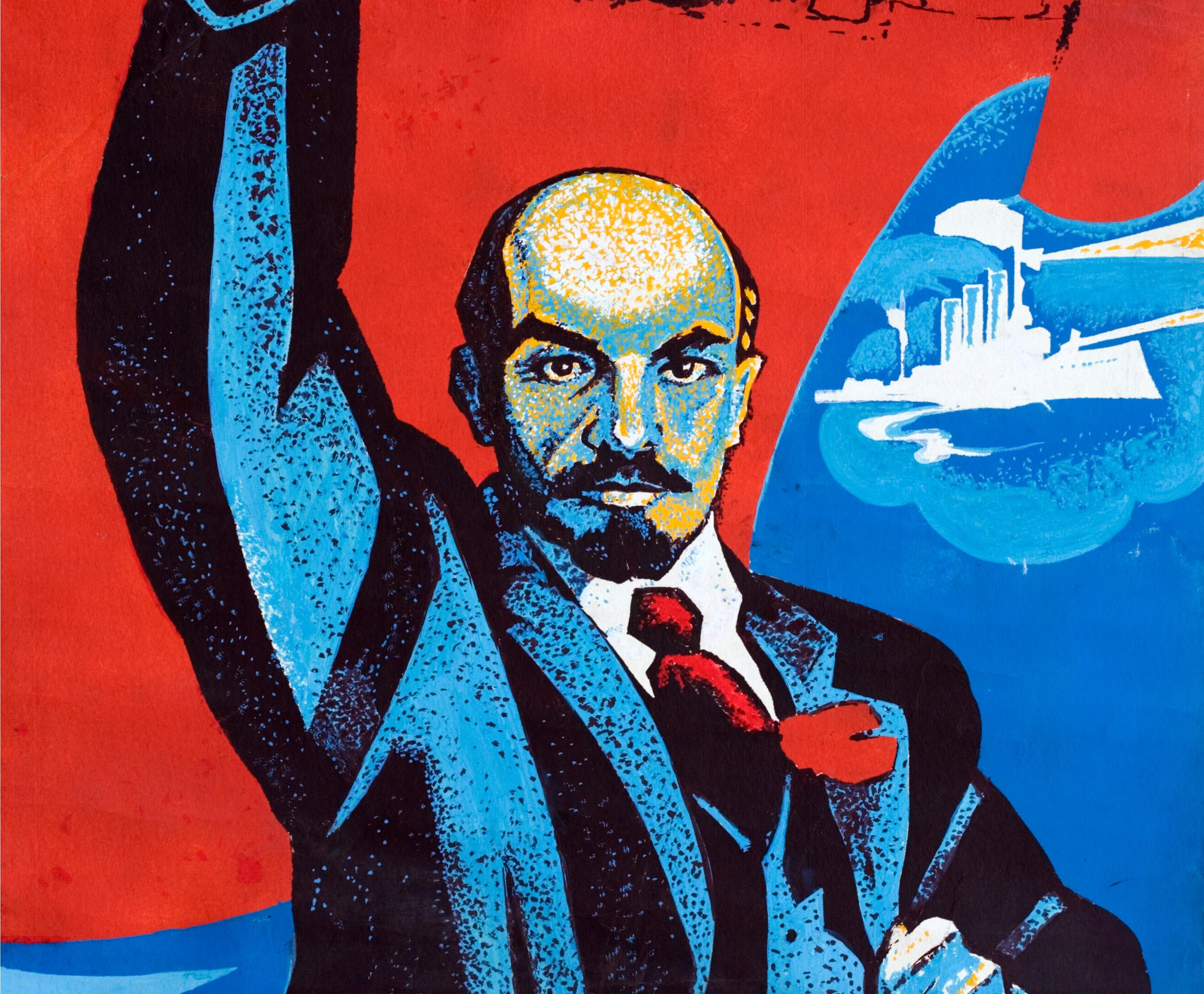 Vladimir Lenin Plakat Vladimir Lenin – Poster Museum