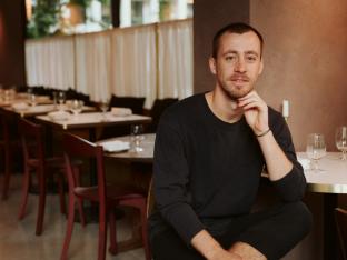 Parmentiersoep met kruidenolie