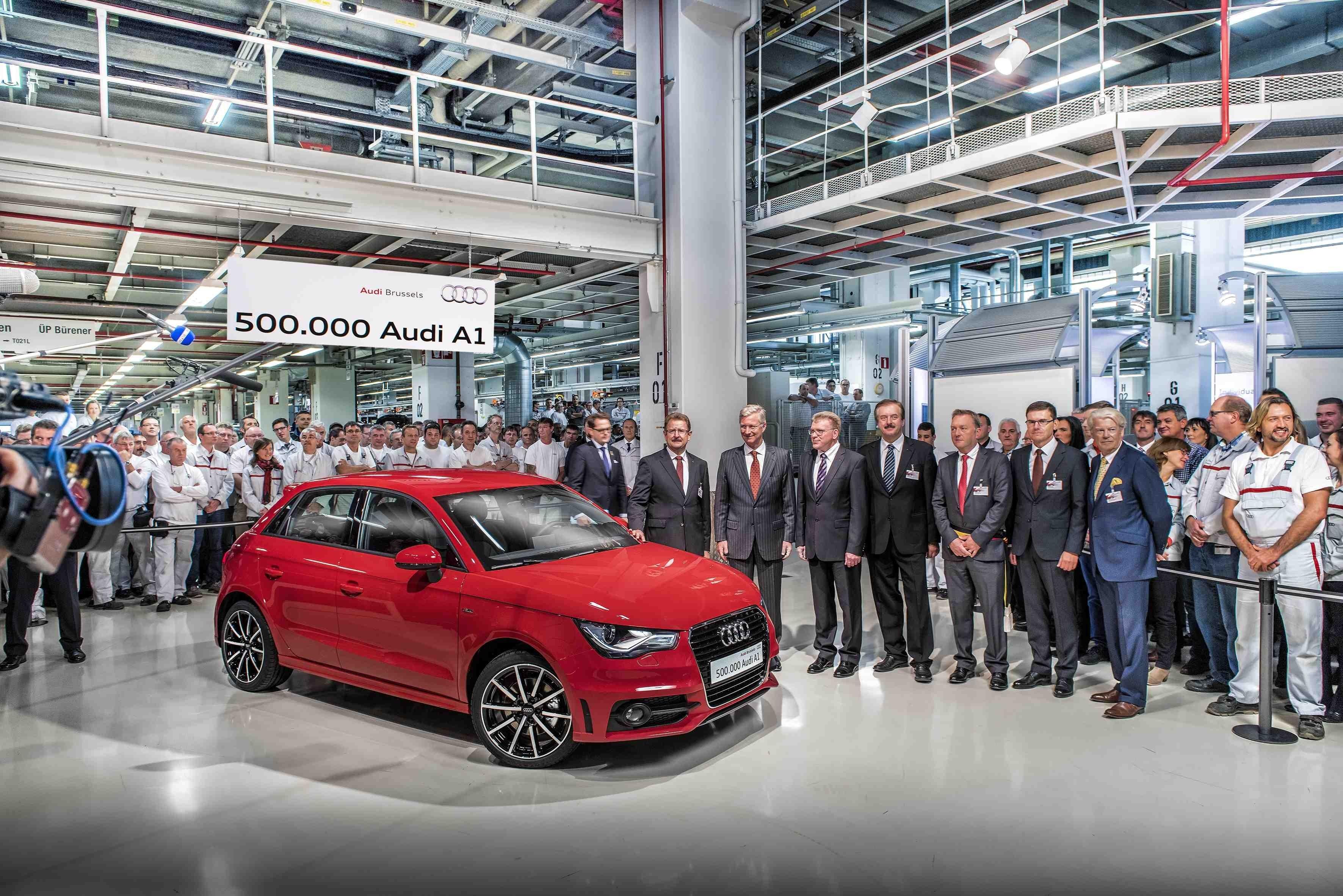 500.000 Audi's A1 geproduceerd in Vorst