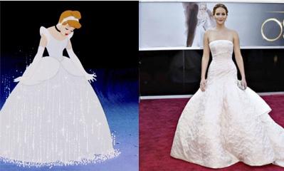 Jennifer Lawrence Disney looks